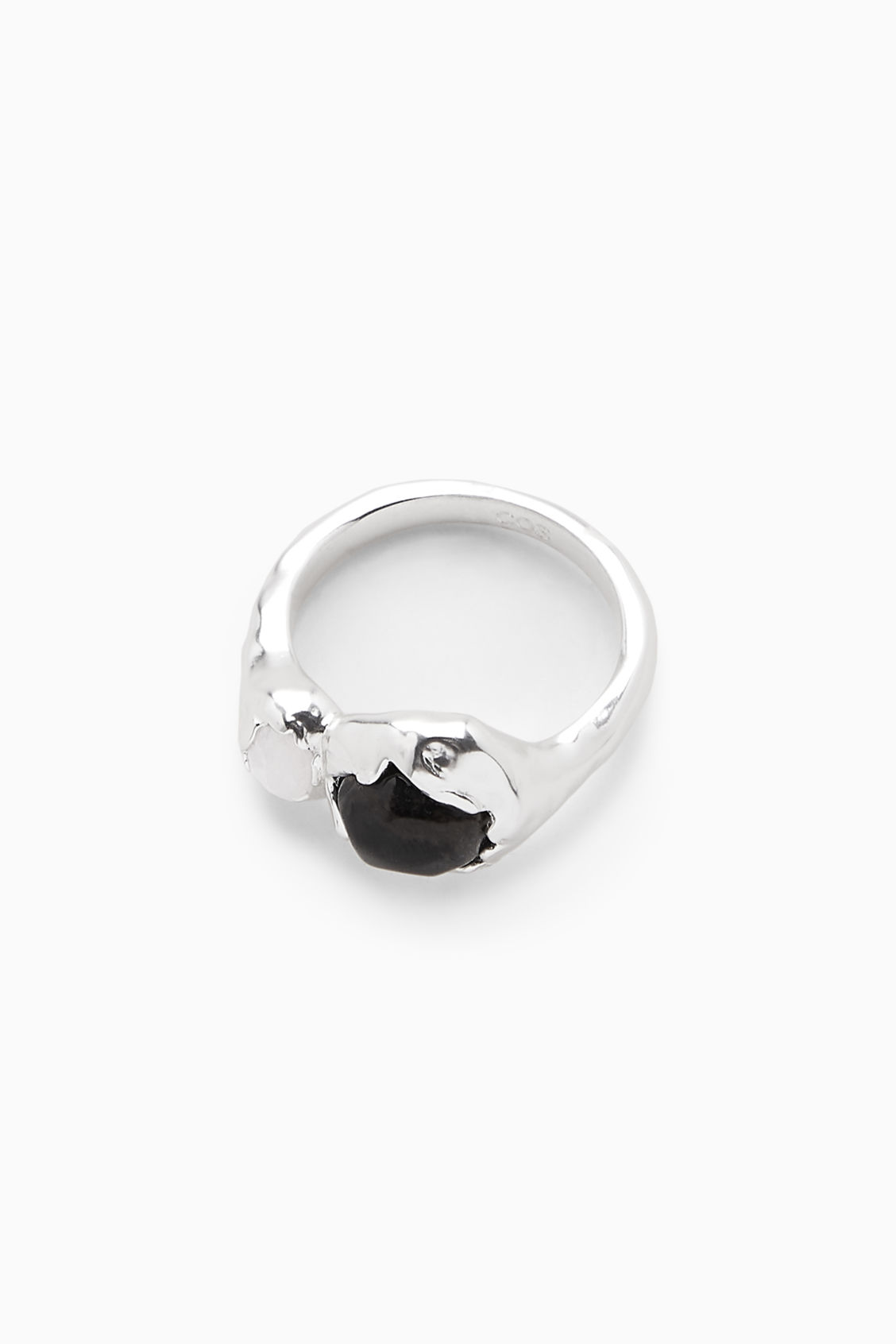 COS Semi-Precious Stone Ring in SILVER | endource
