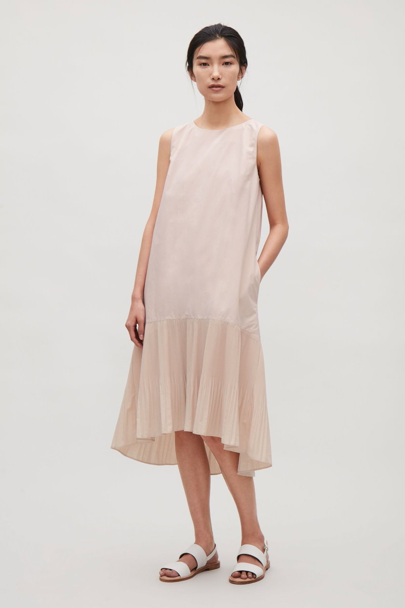 COS Voluminous Pleat Dress | endource