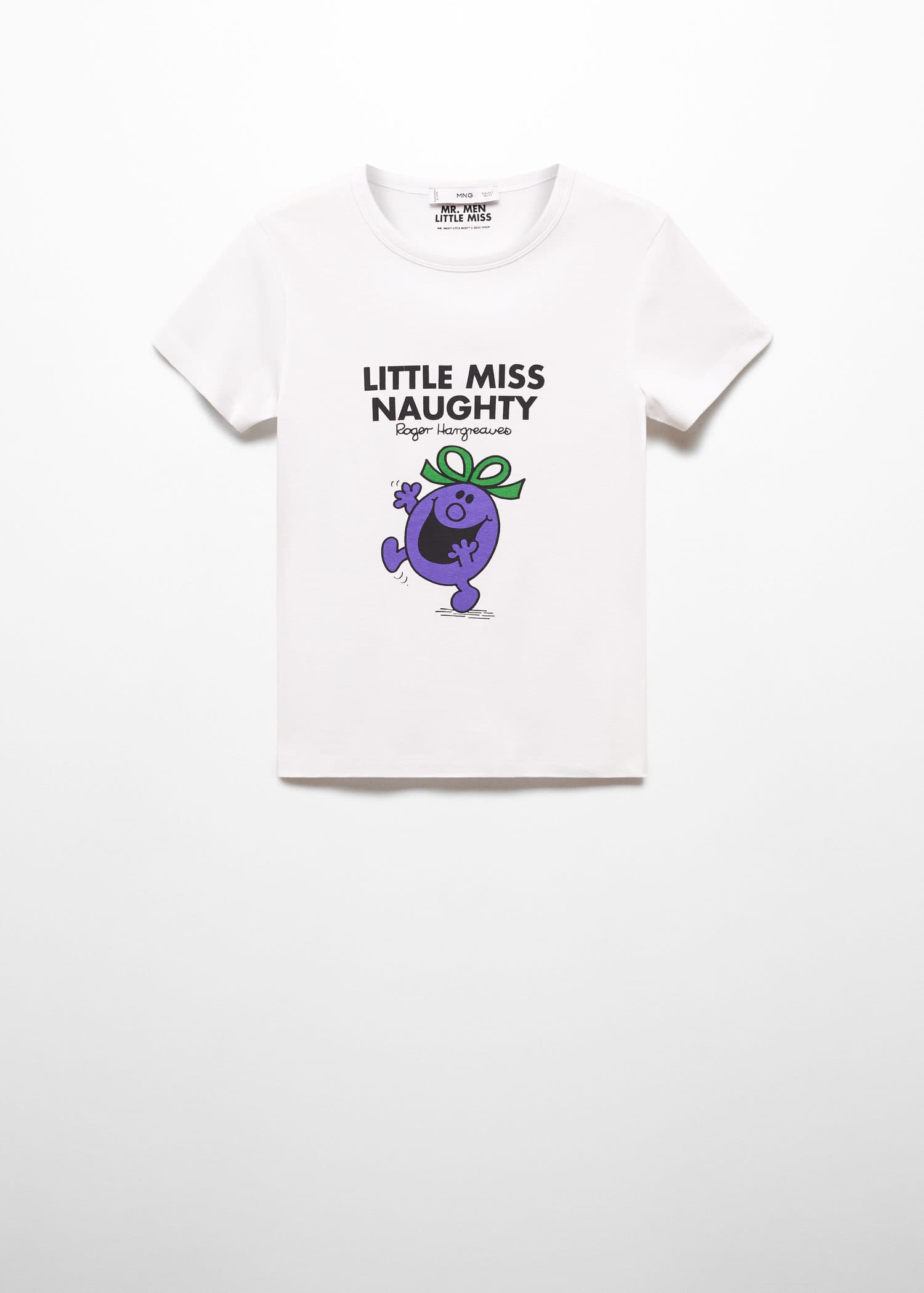 MANGO Mr Men And Little Miss T-Shirt in Purple | endource