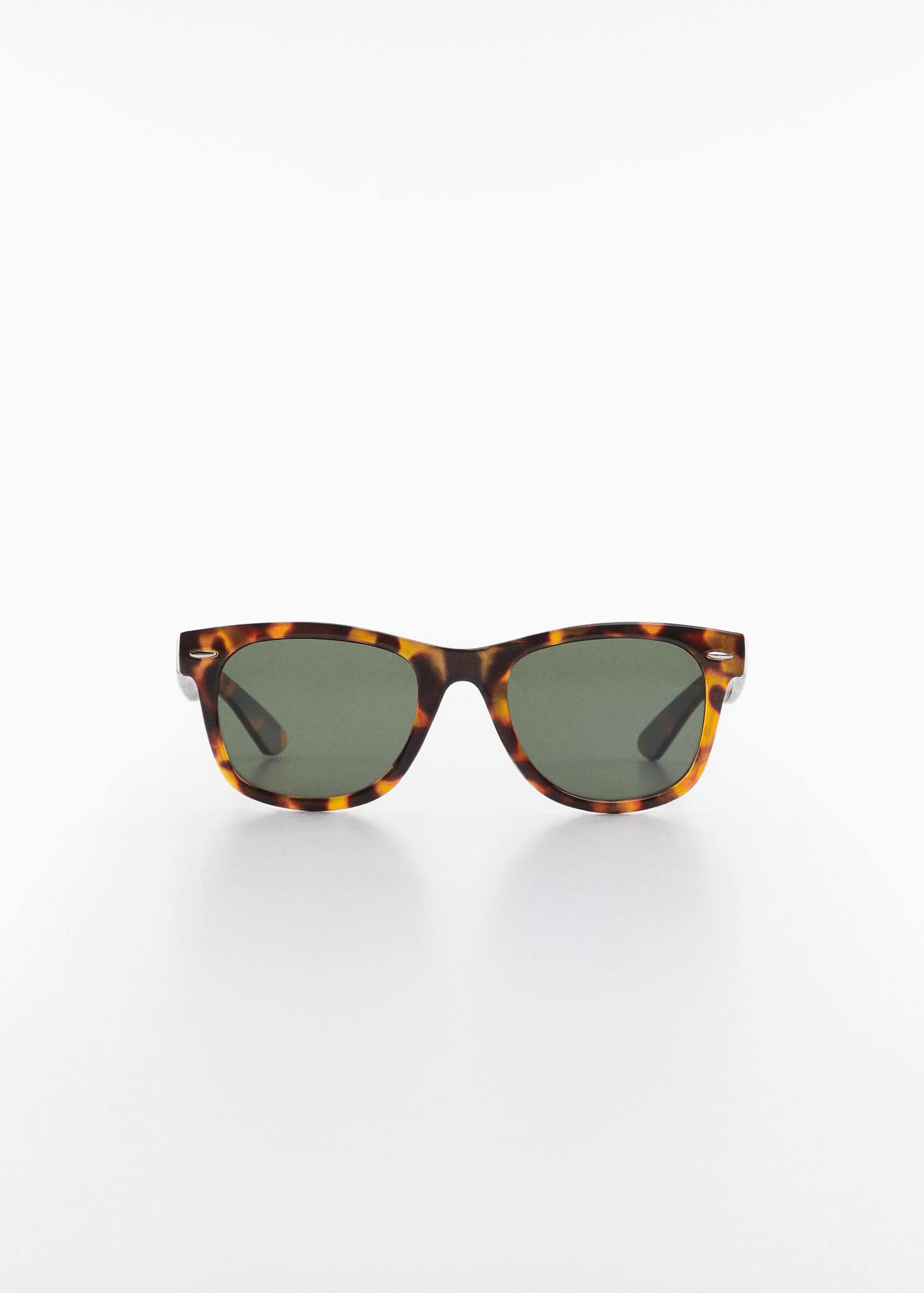 MANGO Tortoiseshell Sunglasses in Brown | endource