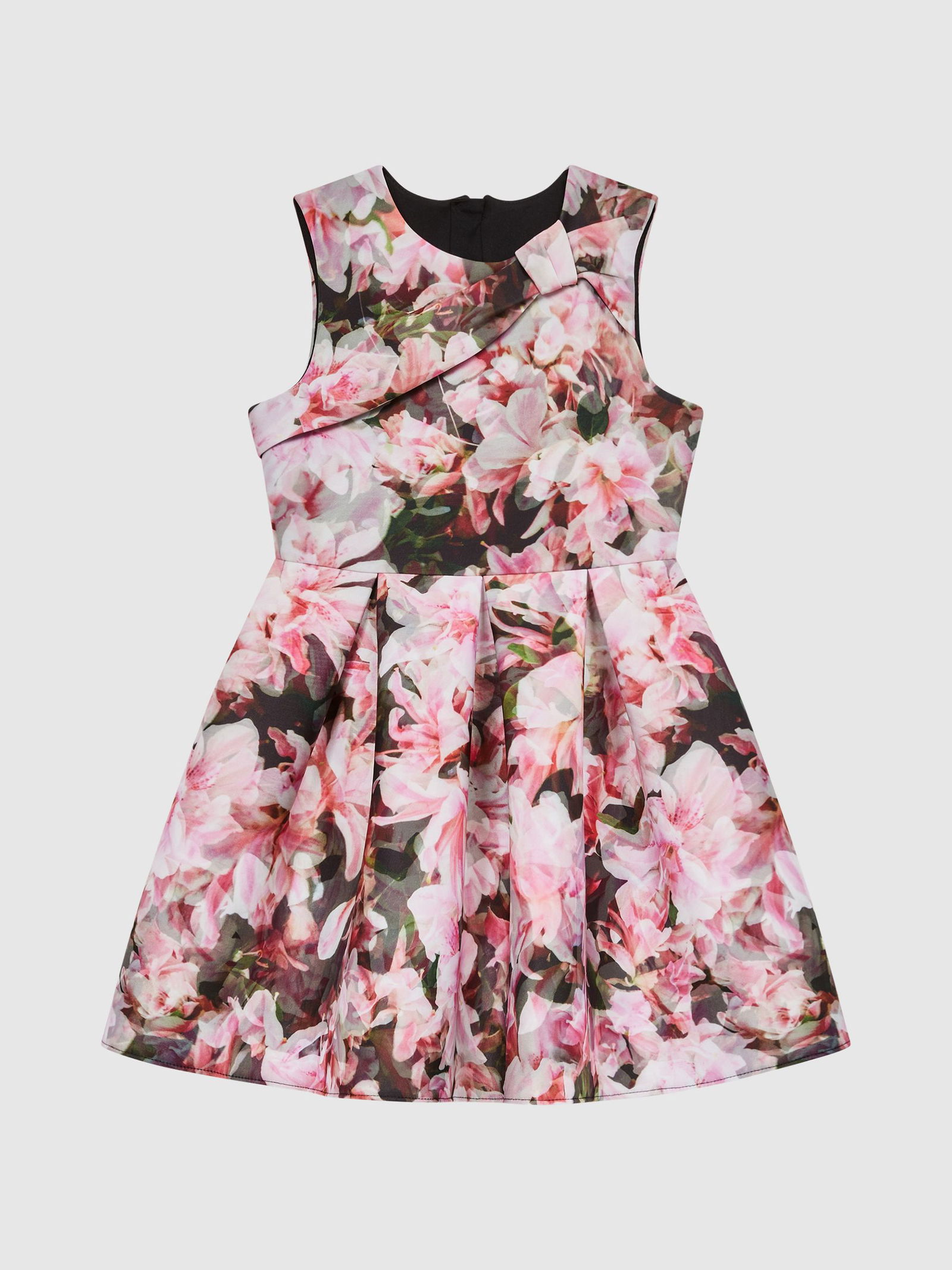 REISS Emily Scuba Floral Printed Dress | endource