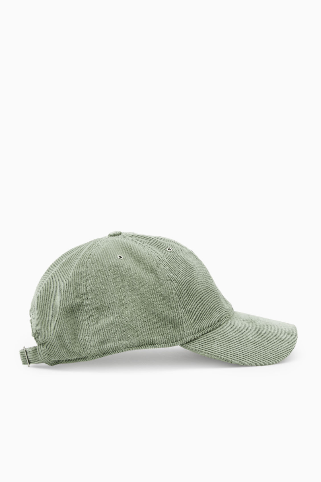 COS Corduroy Baseball Cap in LIGHT GREEN | endource
