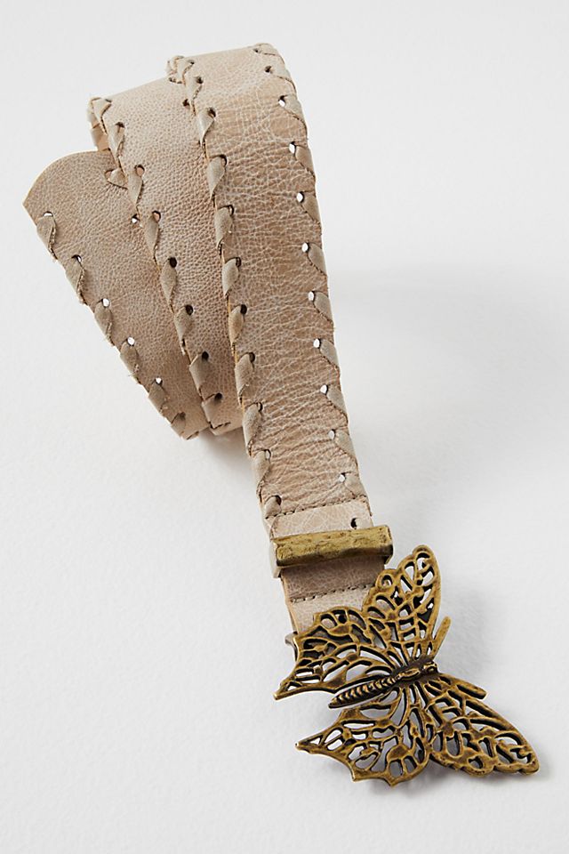FREE PEOPLE Butterfly Effect Belt in Papyrus | endource