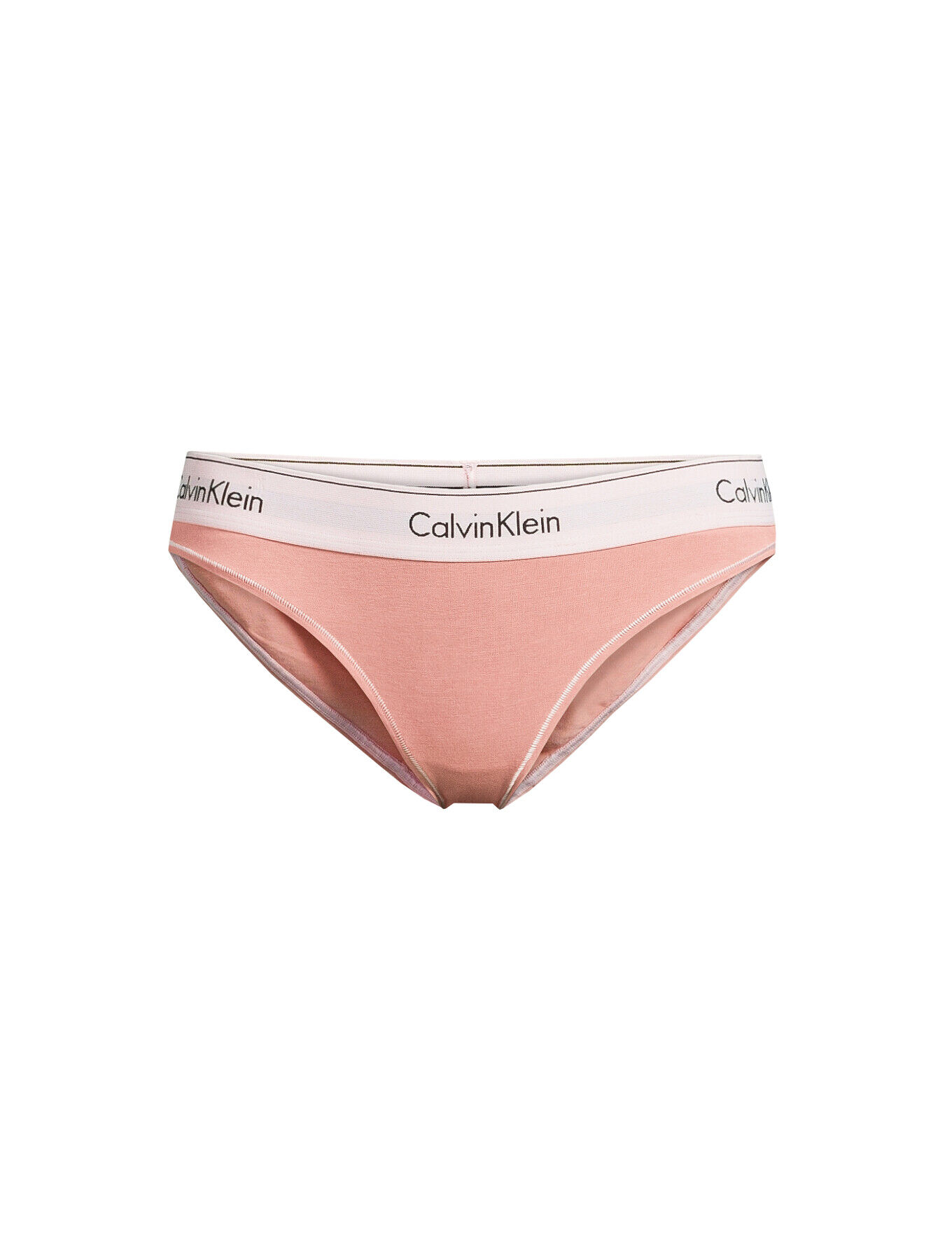 CALVIN KLEIN Modern Cotton Mineral Dye Bikini in Rust | endource