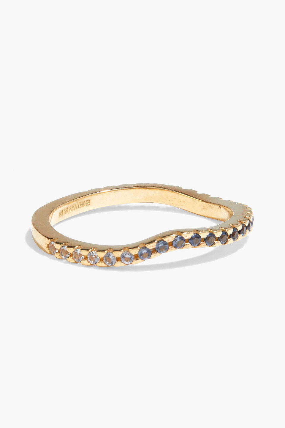 CORNELIA WEBB 24-Karat Gold Plated Siamite Ring in Metallic | Endource