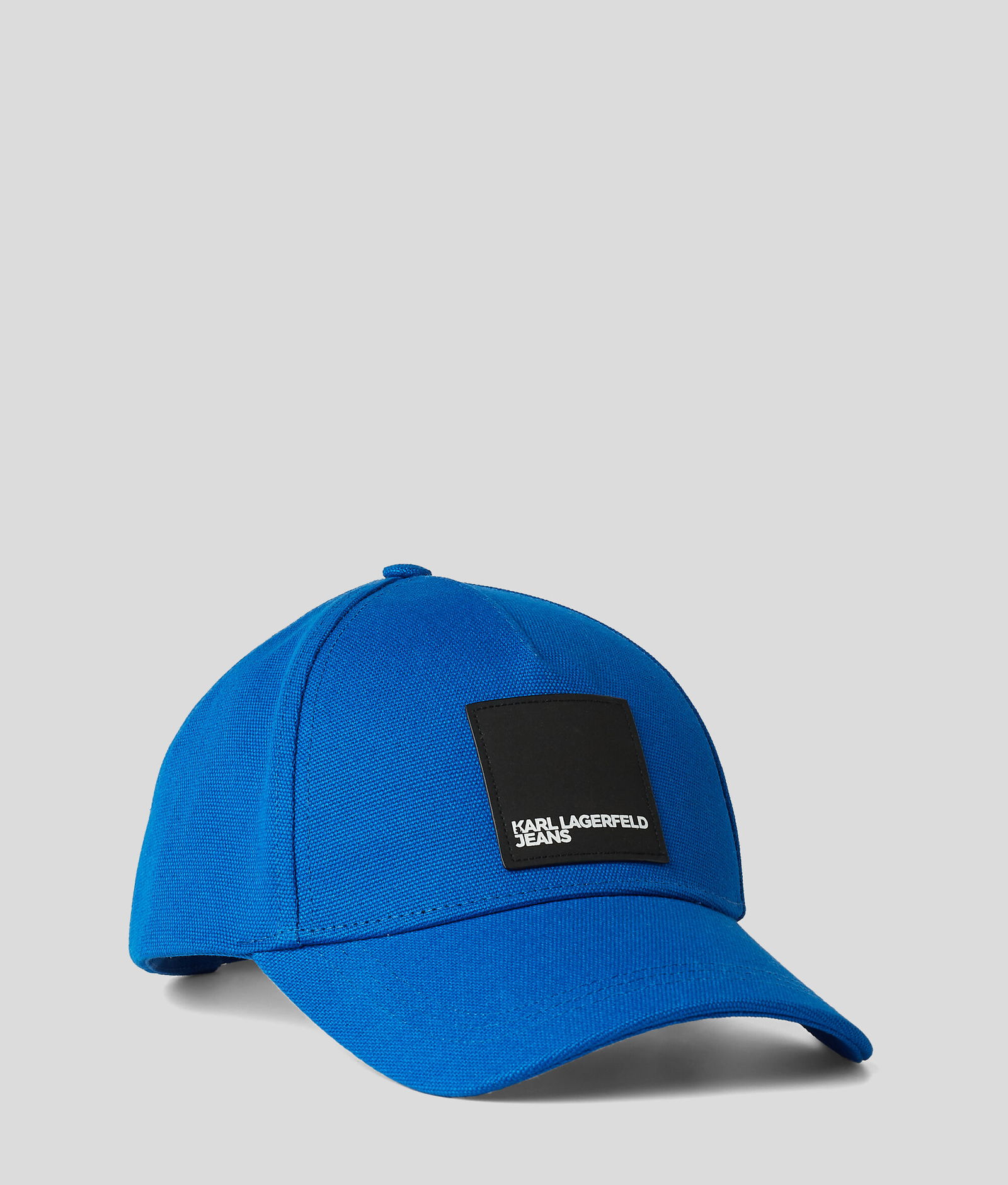 KARL LAGERFELD KLJ Logo Patch Cap in KLJ BLUE | Endource