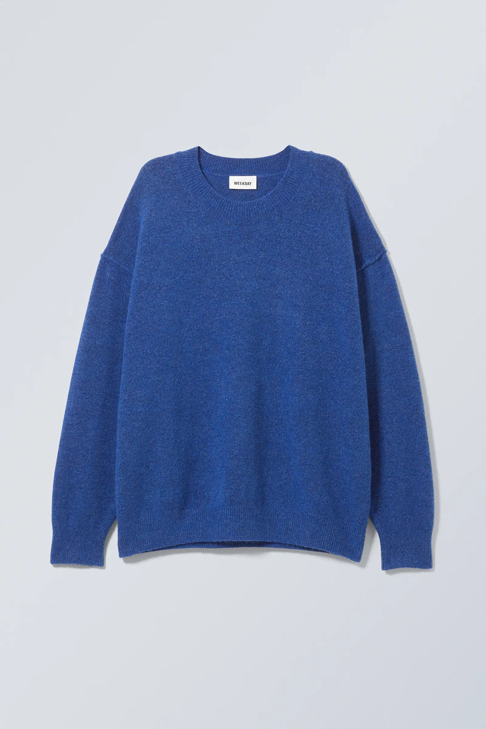 WEEKDAY Annie Knit Sweater in Blue | endource