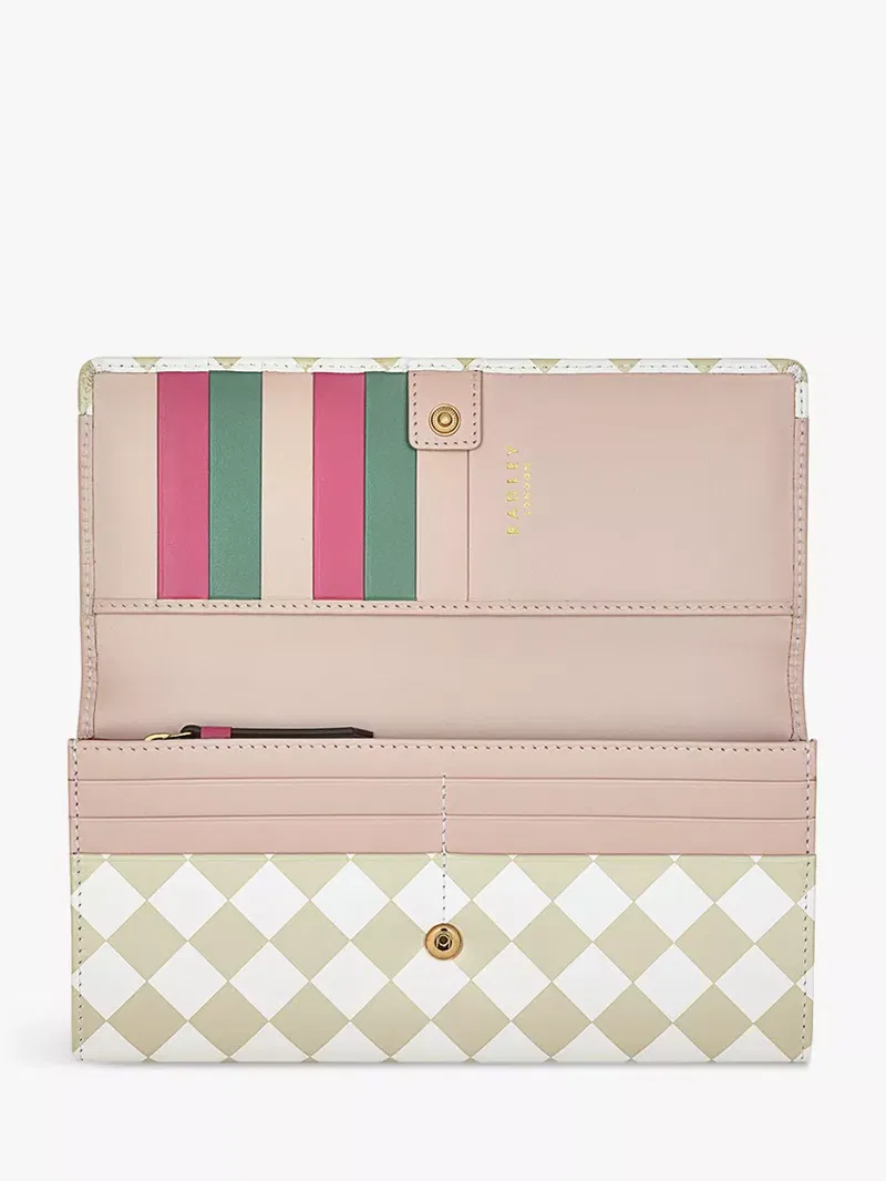 RADLEY Dog Cafe Large Flap Over Matinee Purse in Prairie Pink | endource