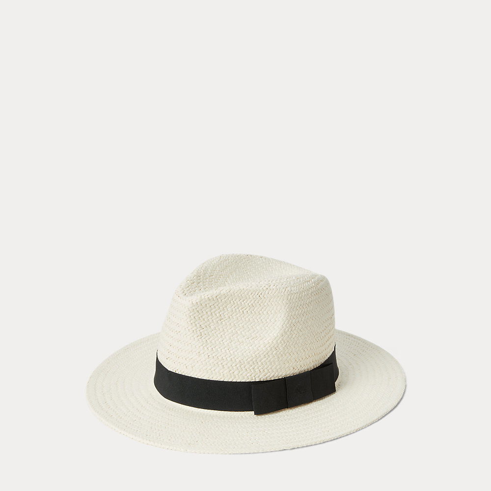 LAUREN RALPH LAUREN Straw Fedora in Natural | Endource