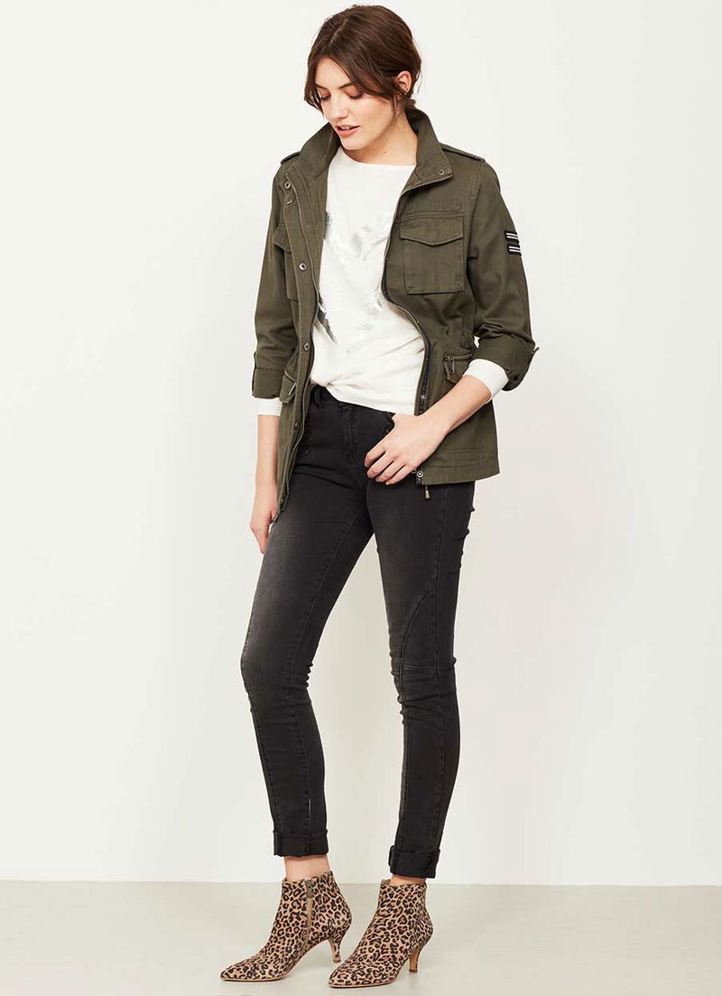 MINT VELVET 4 Pocket Badge Jacket | Endource