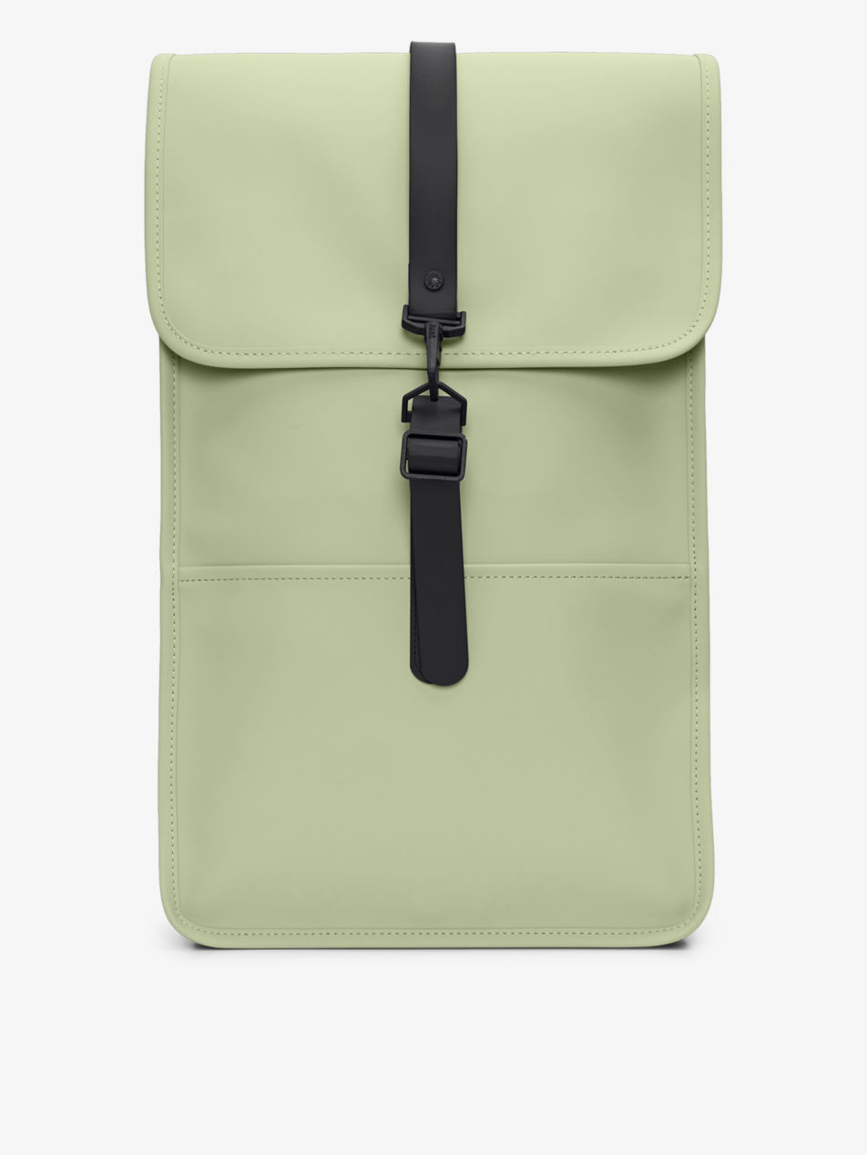 RAINS Flap-Front Waterproof Shell Backpack in 08 Earth | endource