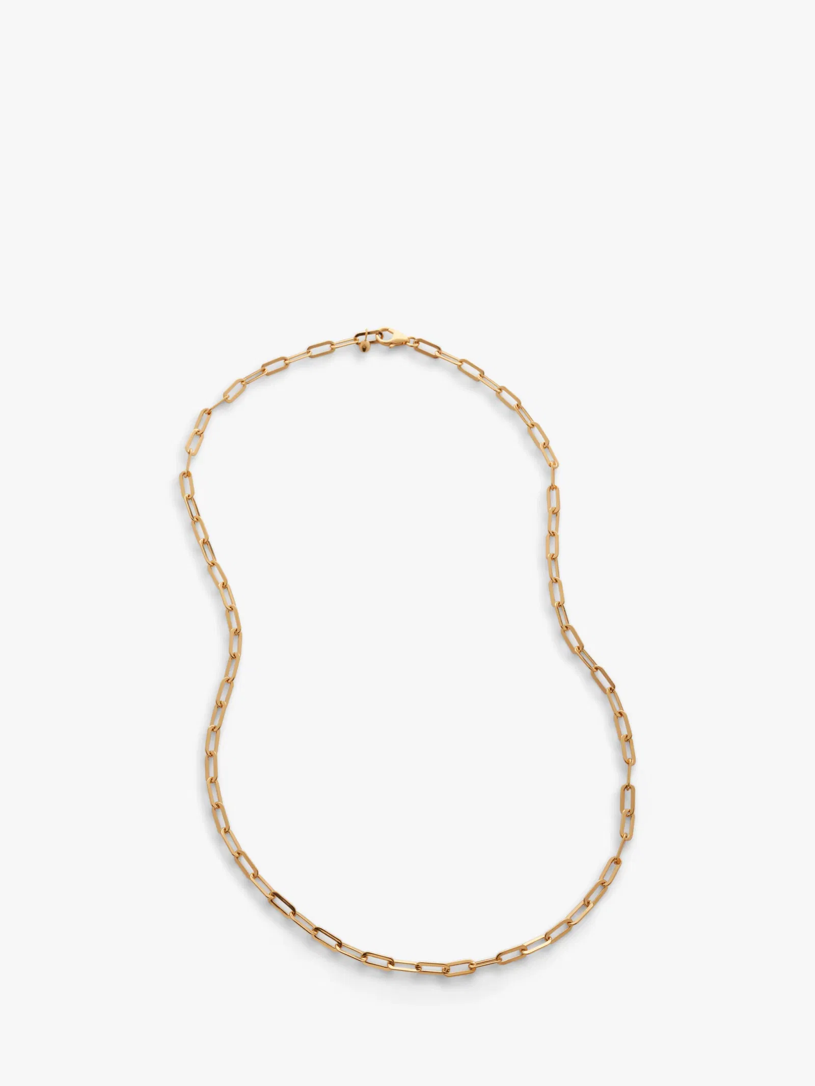 MONICA VINADER Paperclip Chain Necklace | endource