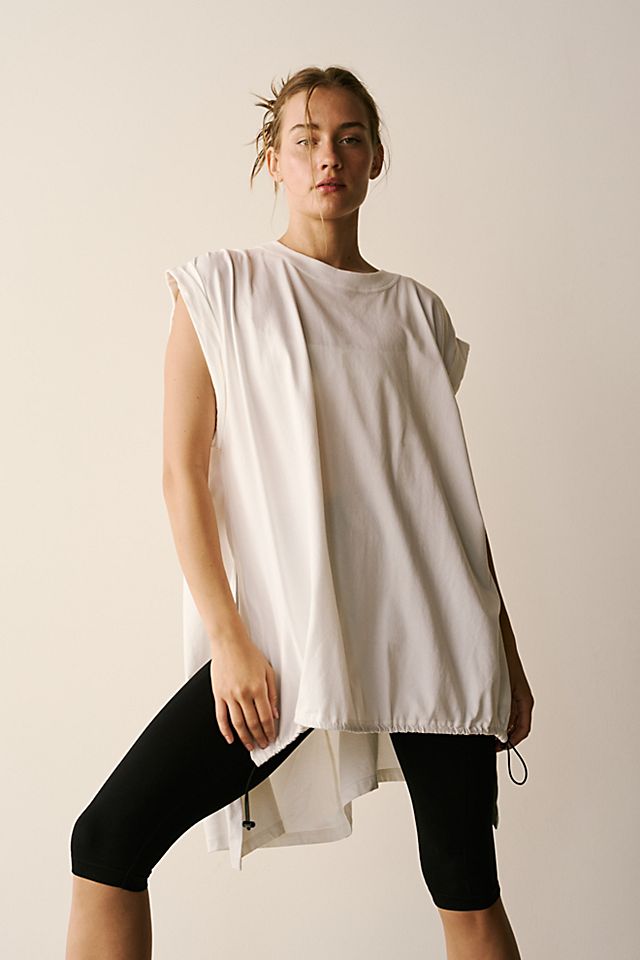 FREE PEOPLE FP Movement - Asana Tunic in White | Endource