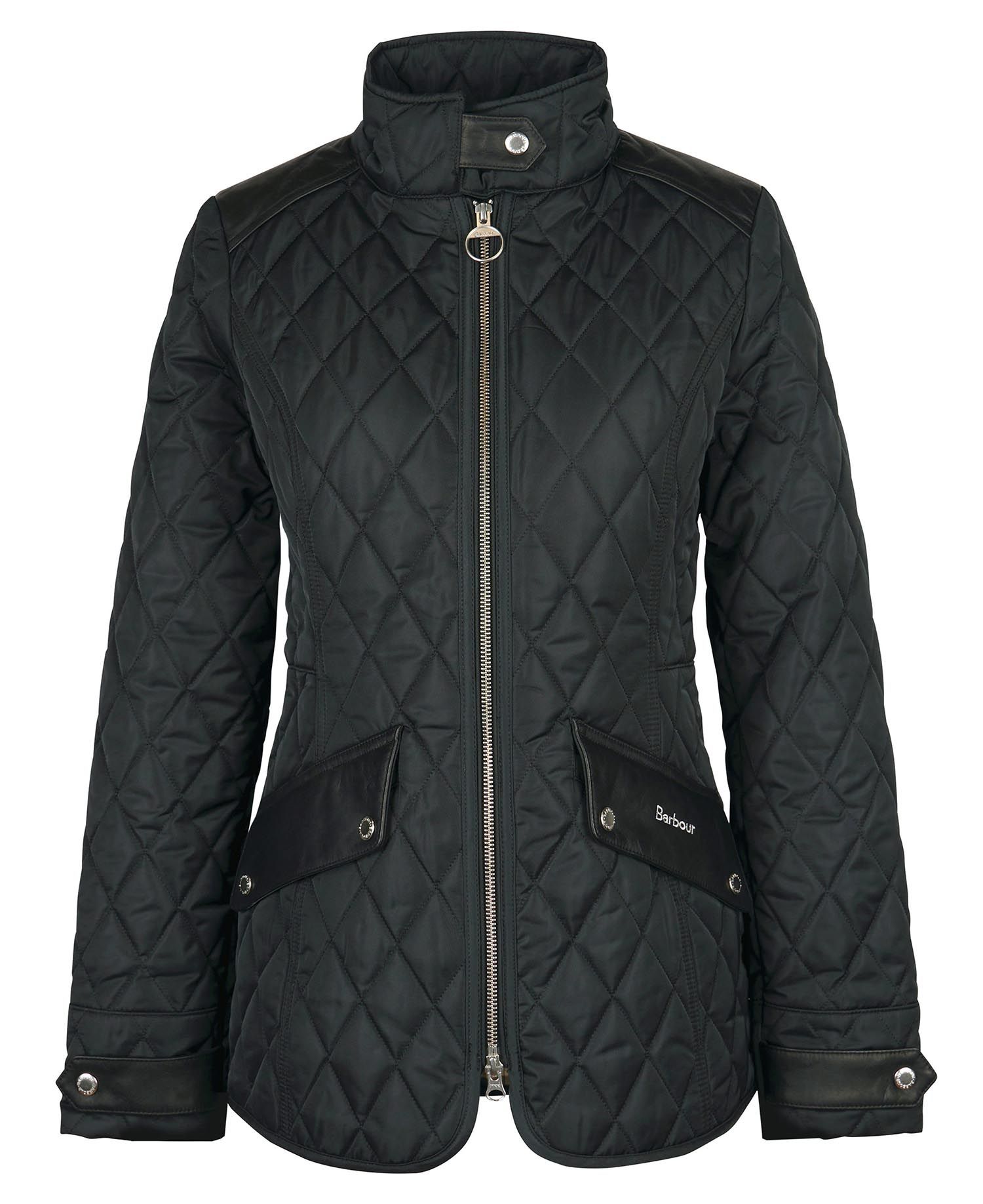 BARBOUR Premium Cavalry Quilted Jacket in Black/Ancient | endource