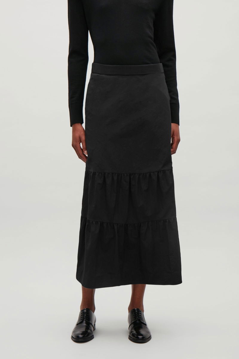 COS Skirt with Gathered Detail | Endource