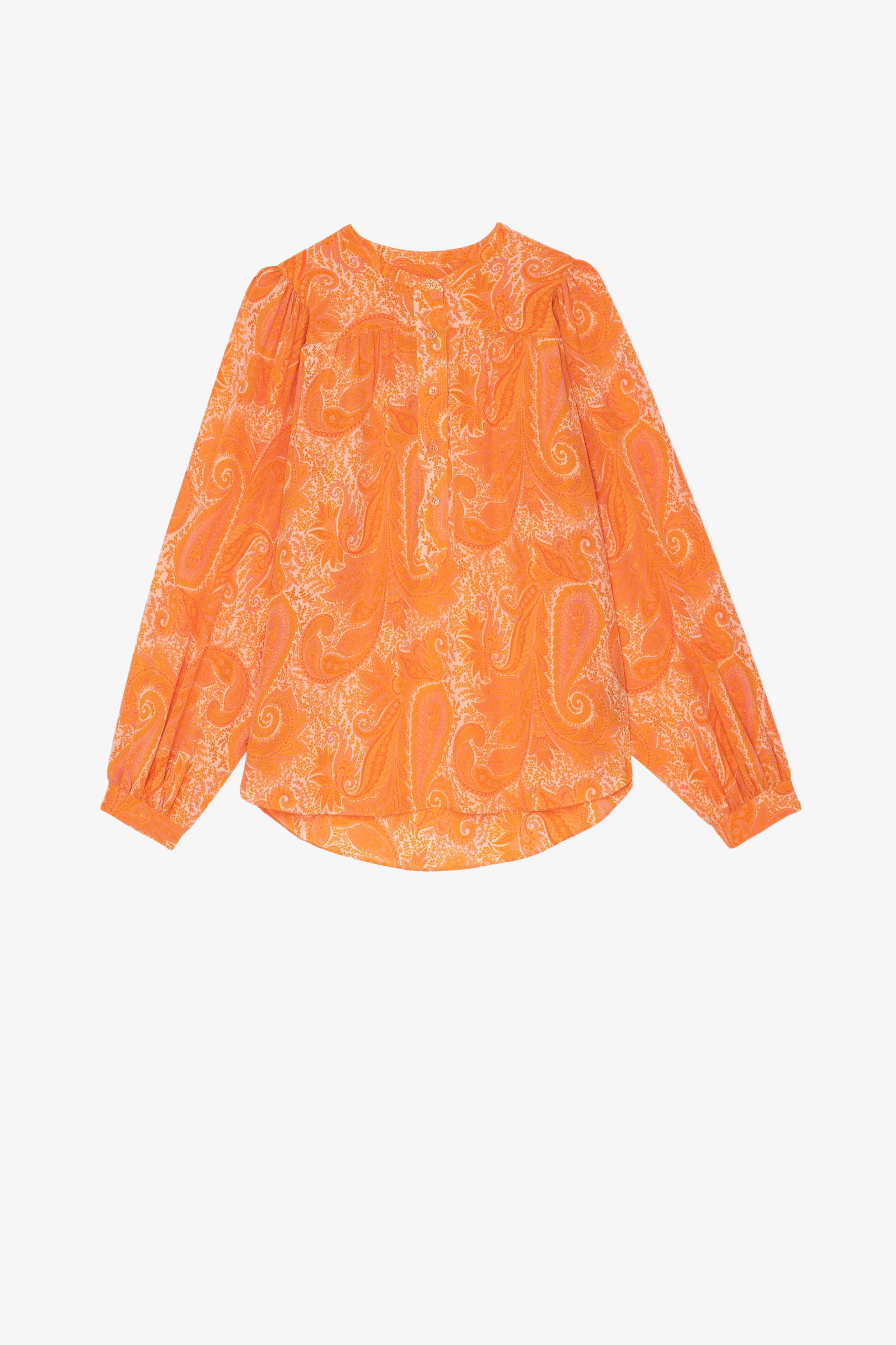 ZADIG & VOLTAIRE Tigy Blouse in Corail | Endource