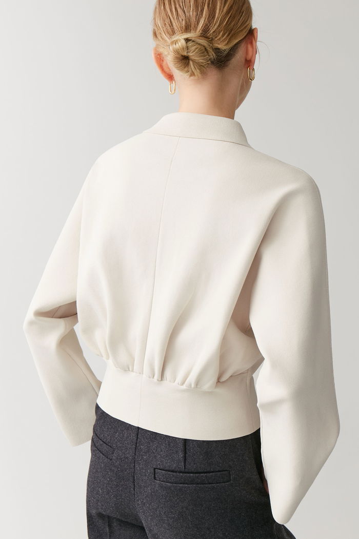 COS Knitted Cropped Jacket | endource