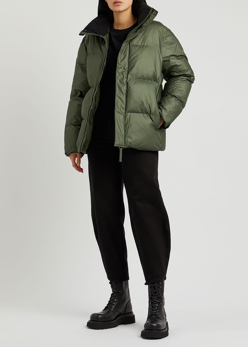 RAINS Quilted Rubberised Jacket | endource