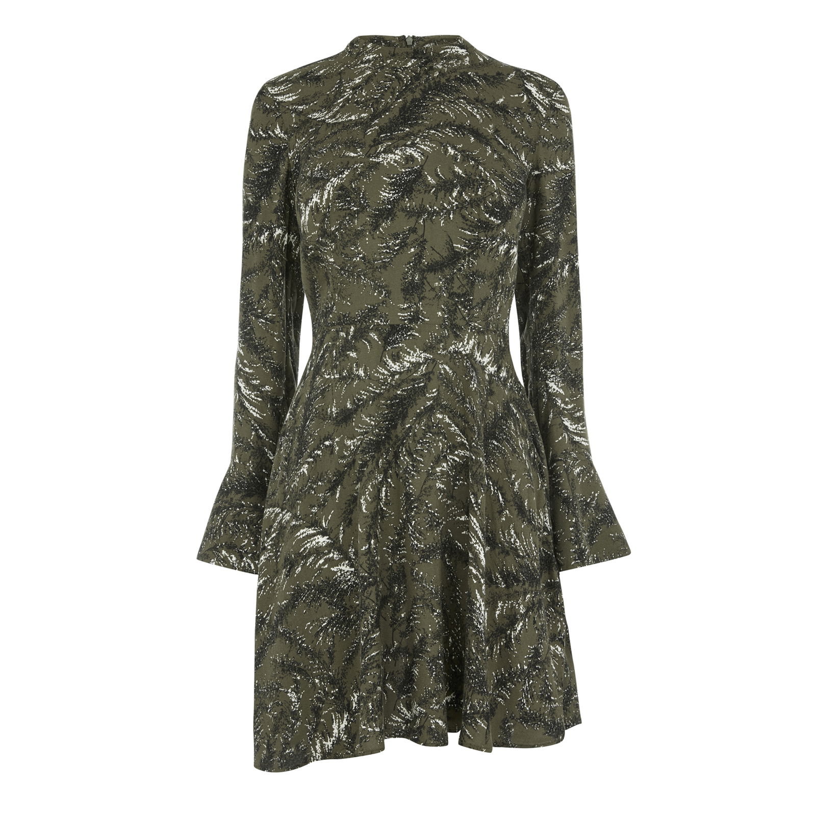 WAREHOUSE Fern Print Dress | endource