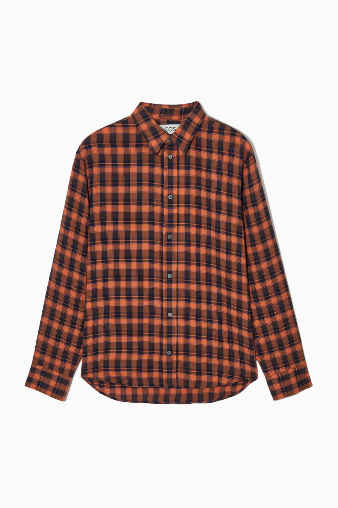 COS Relaxed-Fit Check Shirt | endource