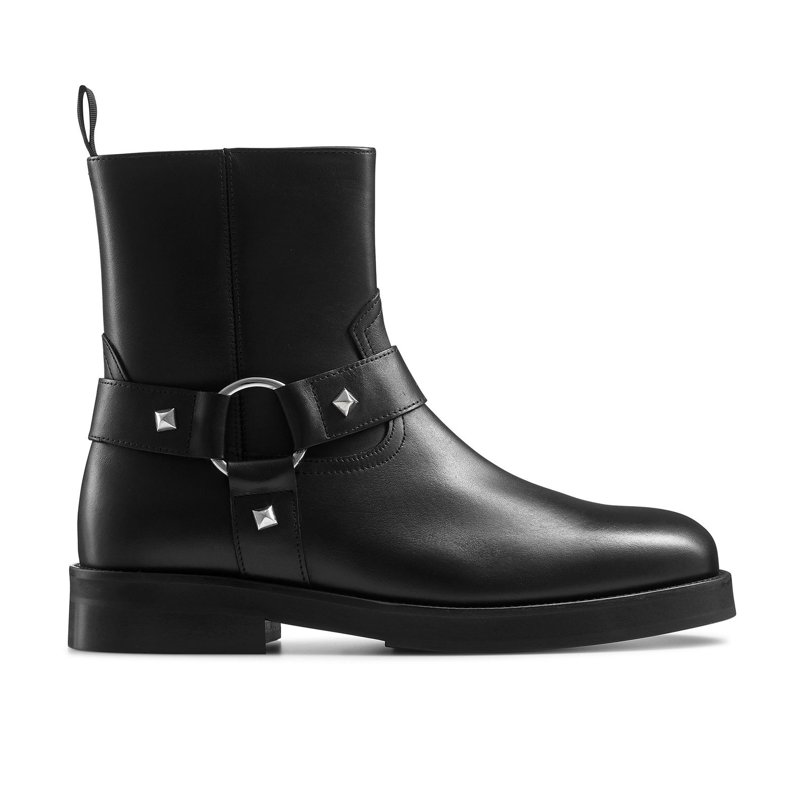RUSSELL & BROMLEY Indiana Square Toe Zip Biker Boot | endource