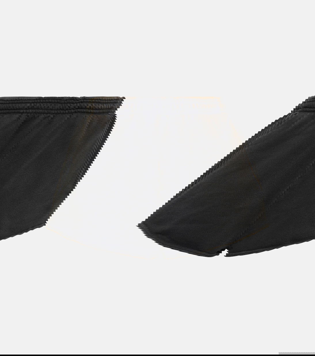 ENTIRE STUDIOS Cotton Micro Shorts in Black | Endource