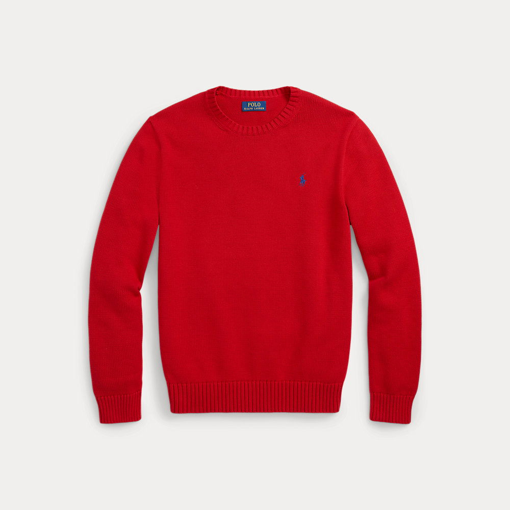 POLO RALPH LAUREN Cotton Crewneck Jumper | endource
