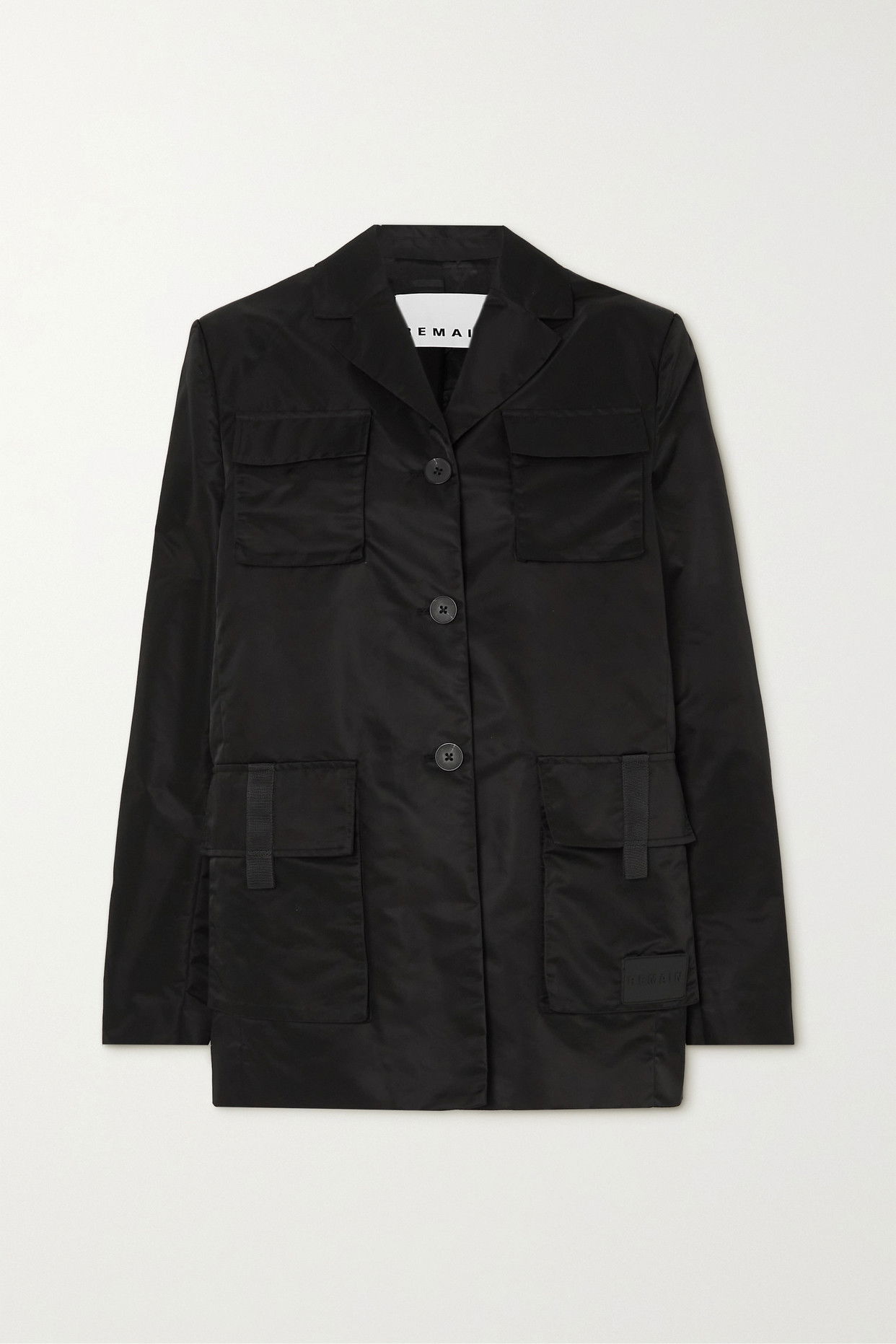 REMAIN BIRGER CHRISTENSEN Penja Recycled-Shell Blazer in Black | endource