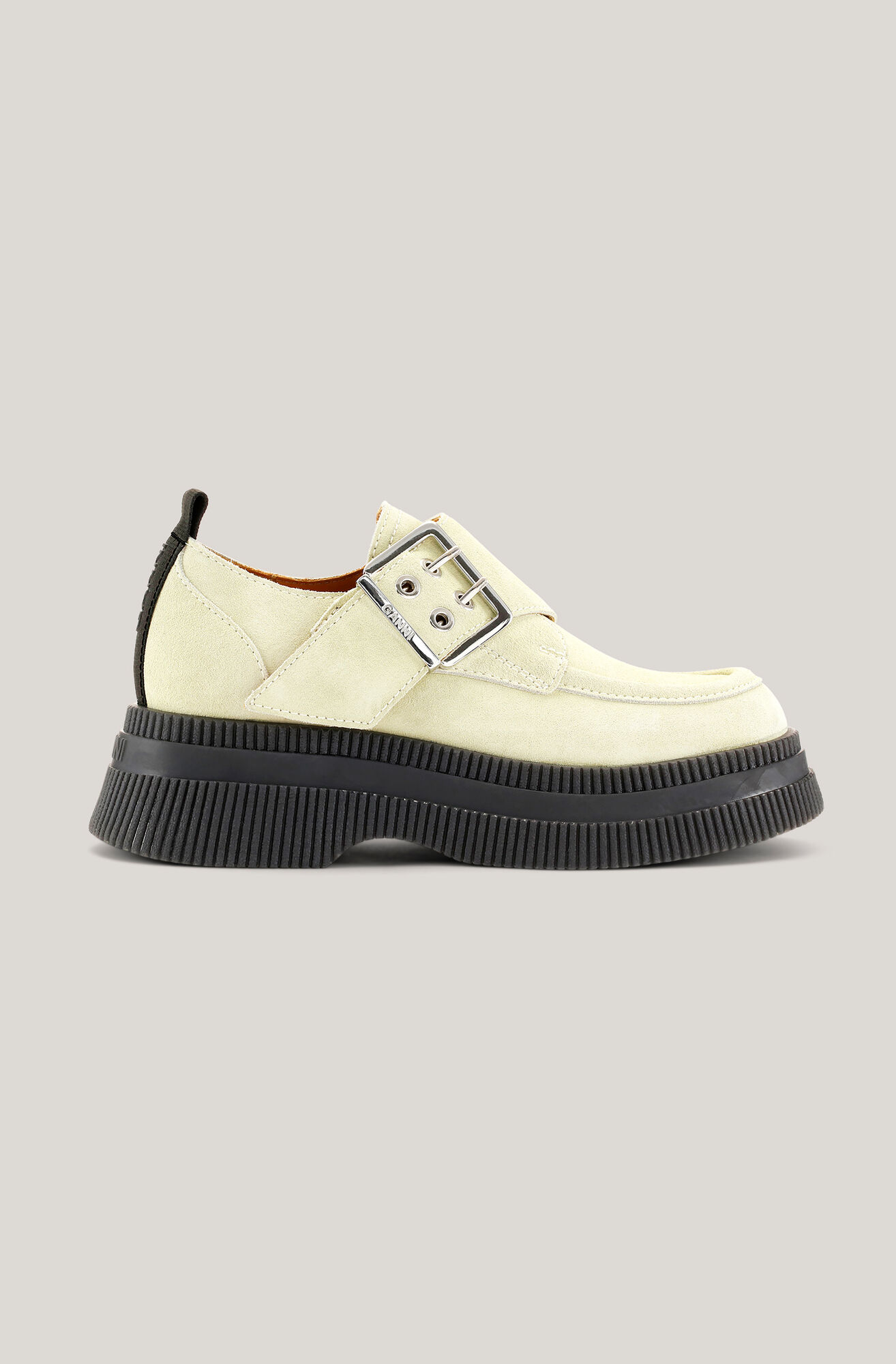 GANNI Suede Creepers Monk Starp Men´s Dressed | endource