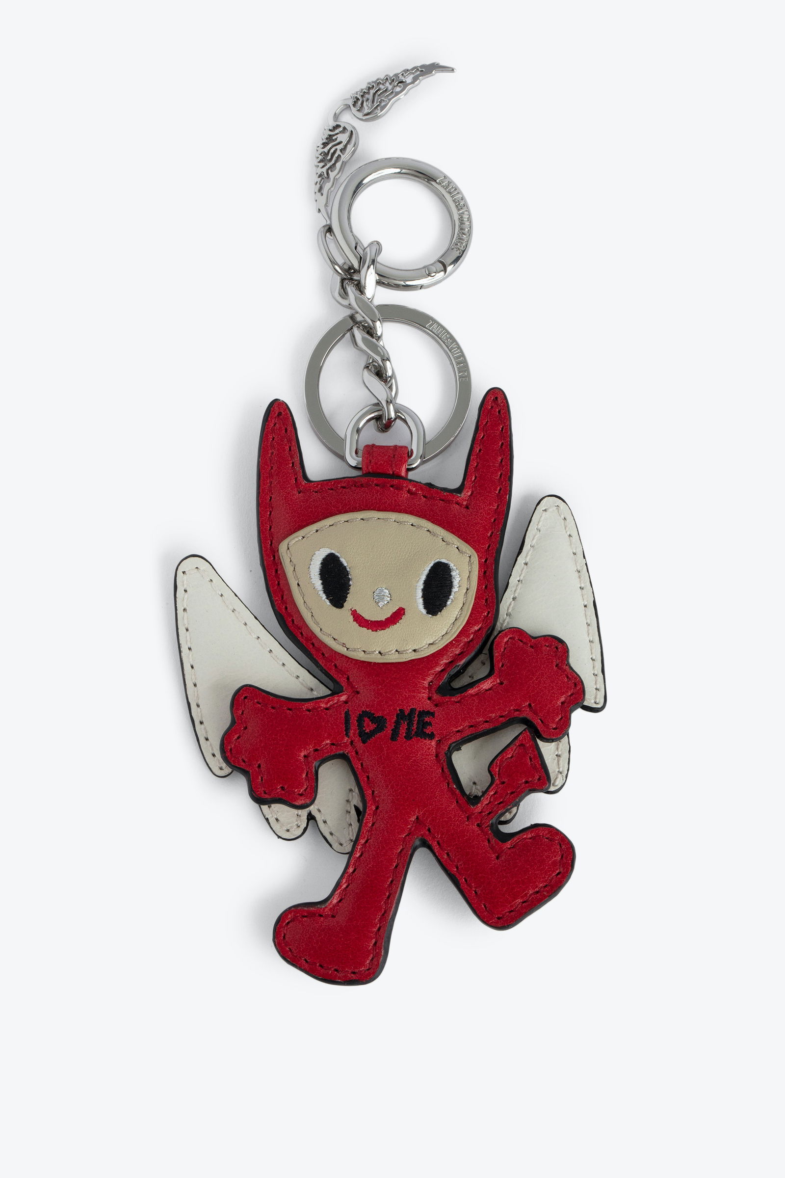 ZADIG & VOLTAIRE Happy Devil Key Ring in Power | endource