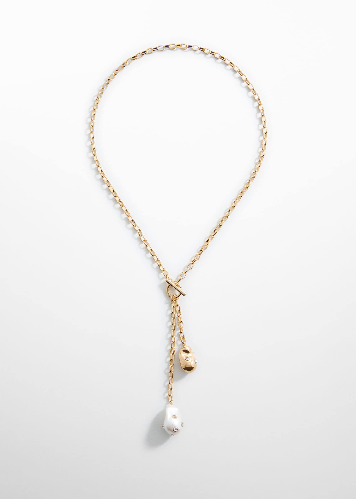 MANGO Pendant Chain Necklace in Gold | Endource
