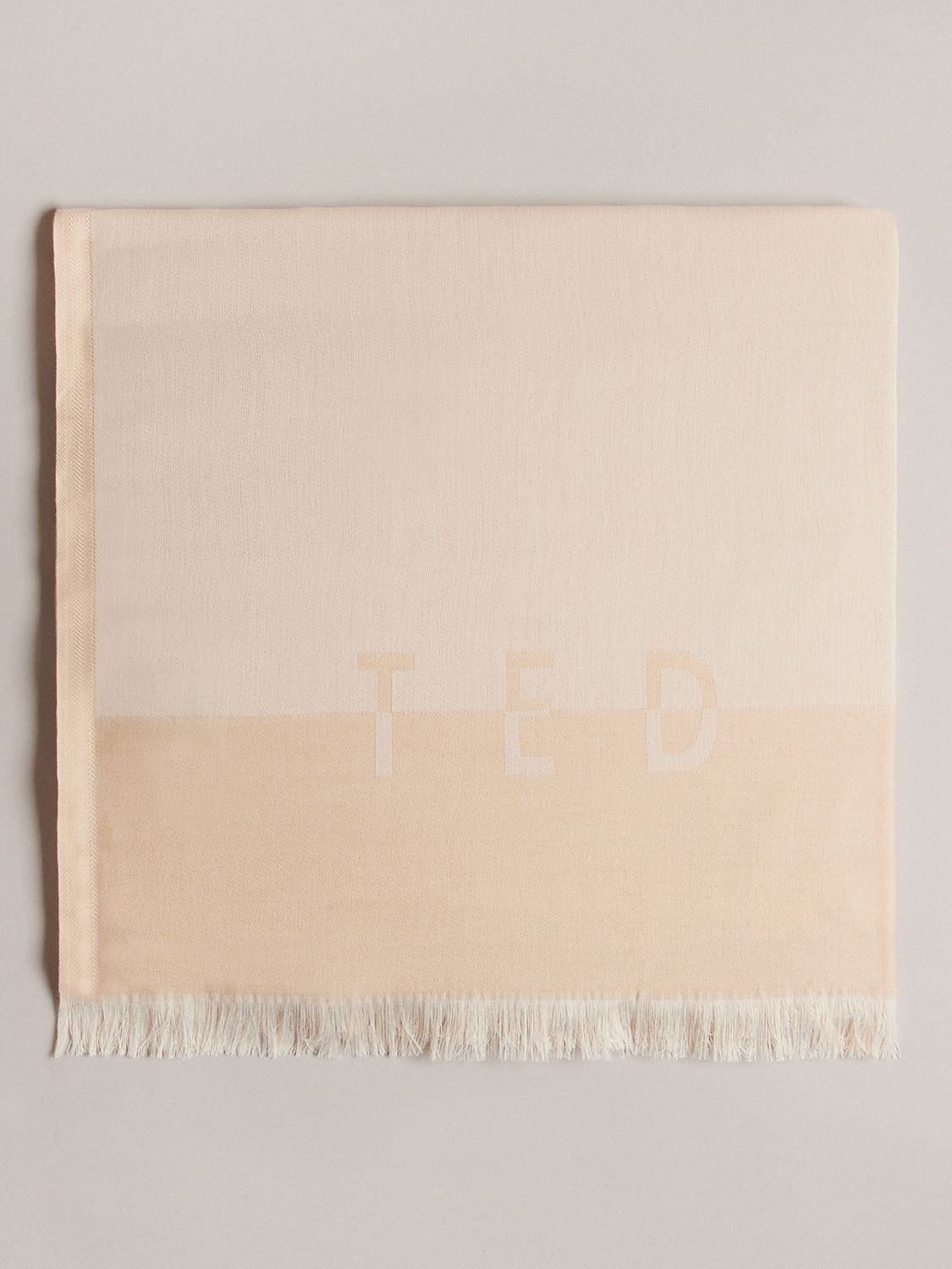 TED BAKER Esteli Logo Long Scarf | Endource