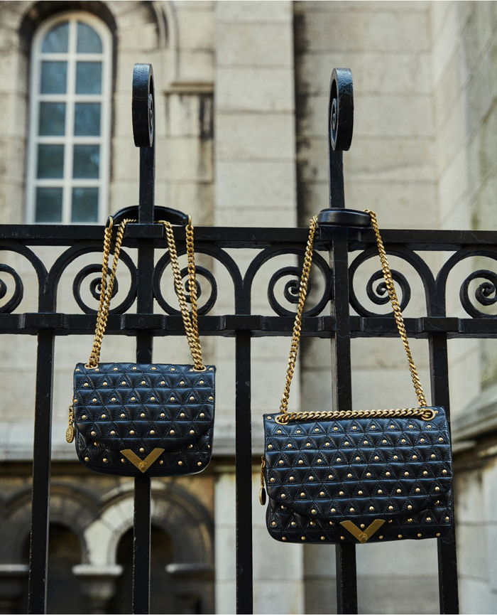 THE KOOPLES Mini Stella Leather Bag with Studs | endource