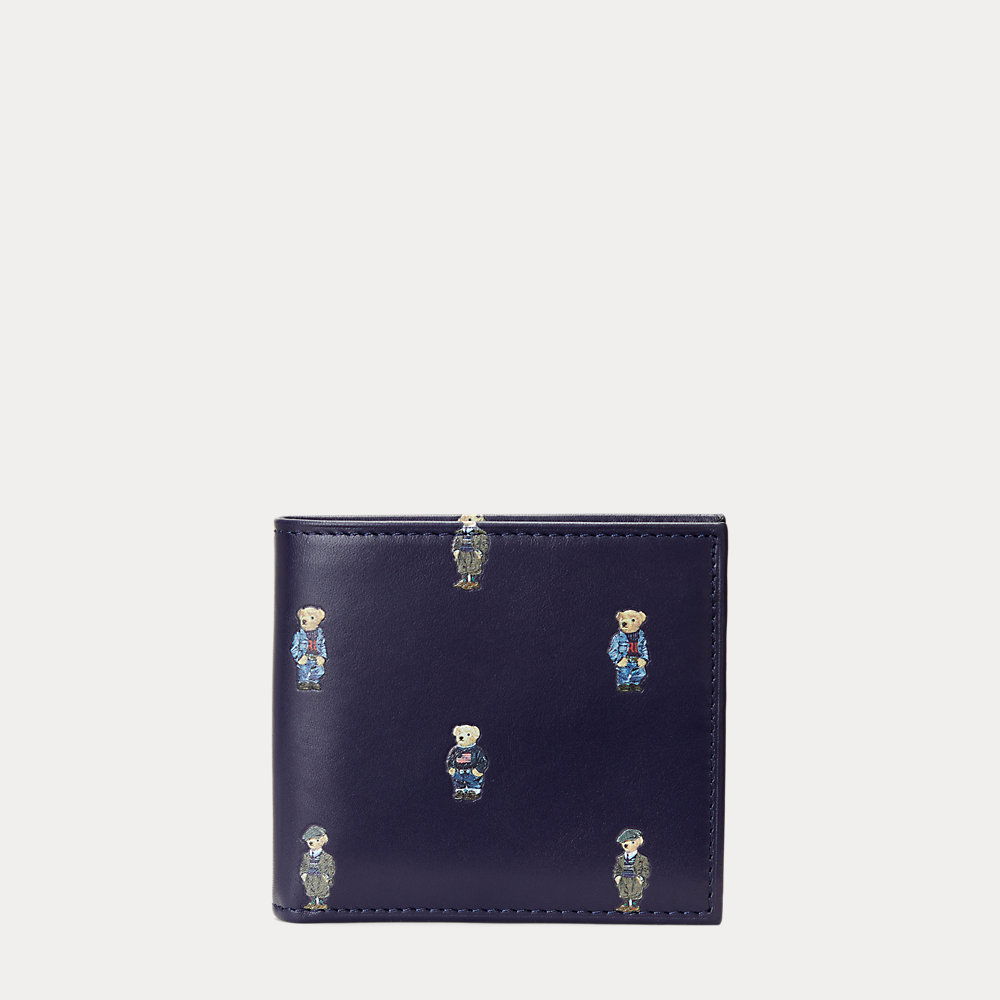 POLO RALPH LAUREN Polo Bear Leather Billfold Wallet in Multi | endource