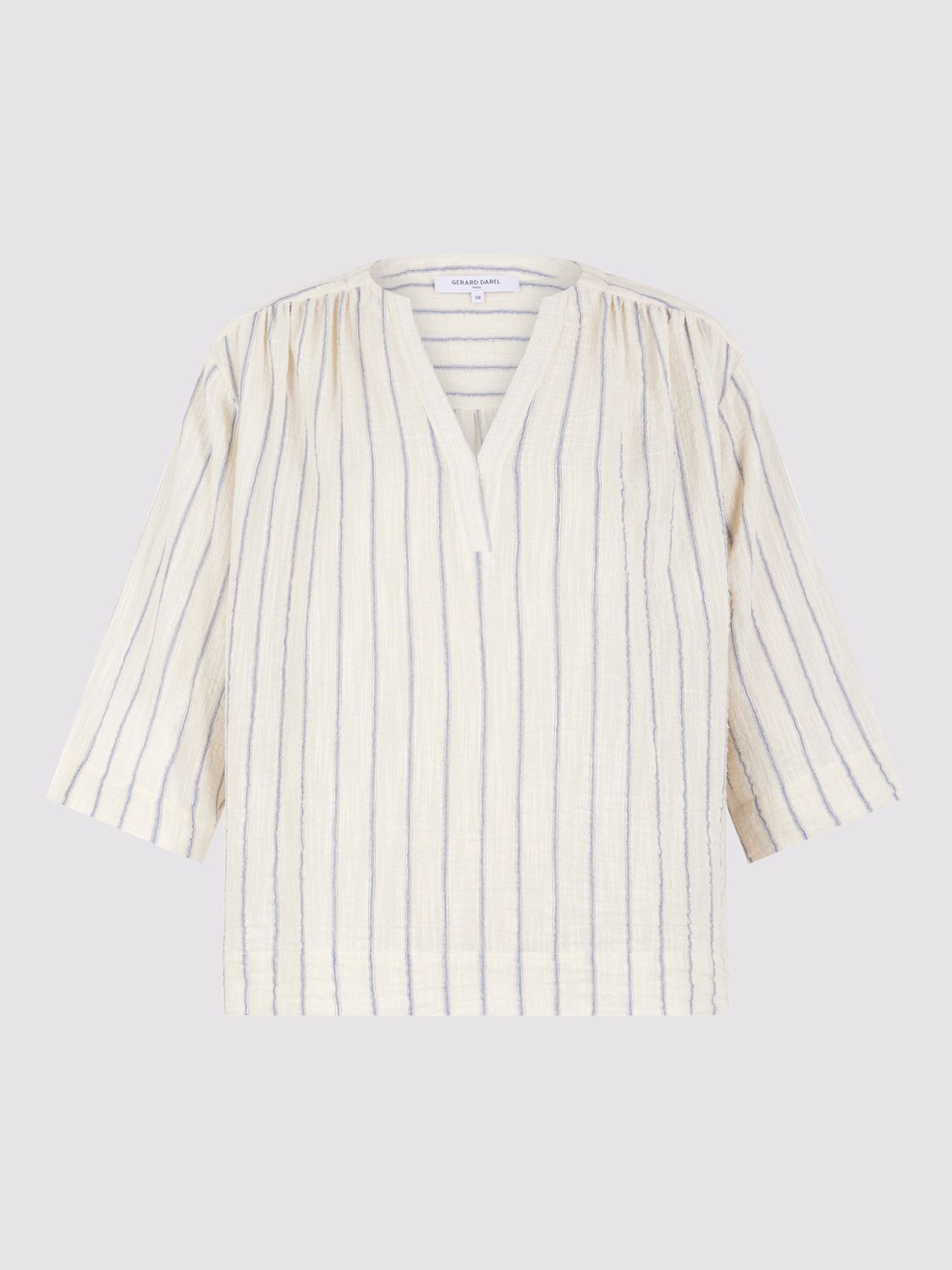 Gerard Darel Annalisa Cotton Blouse in Ecru | Endource