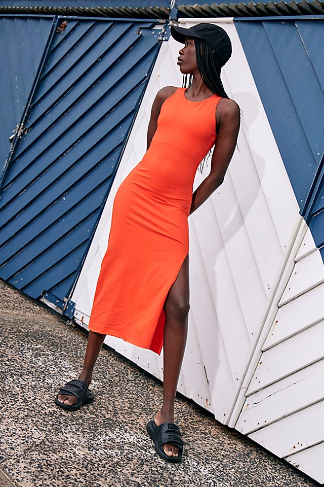 FREE PEOPLE FP Movement - So Simple Dress in Antelope | endource