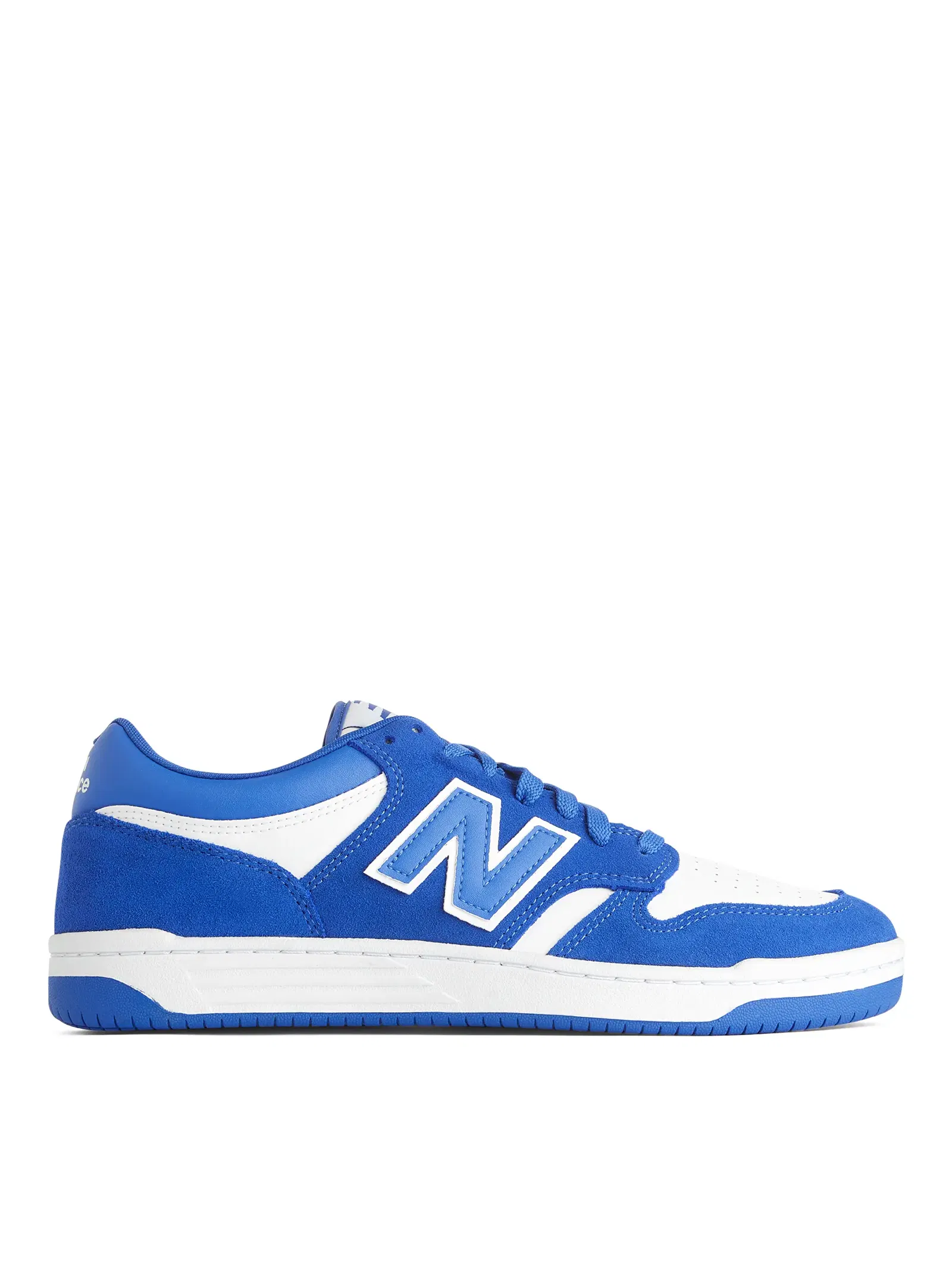 NEW BALANCE BB480 Trainers in White/Blue | endource