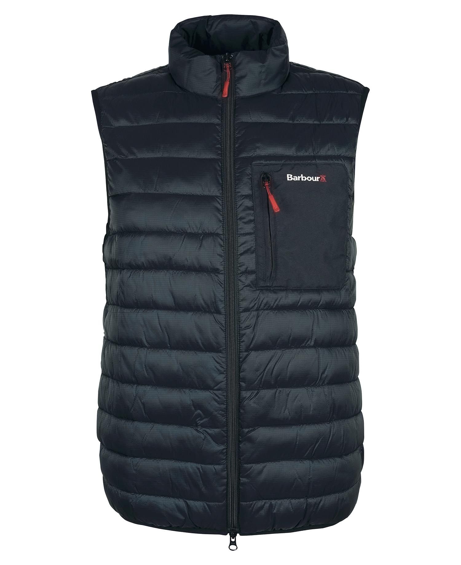 BARBOUR Burnall Gilet in Classic Black | endource