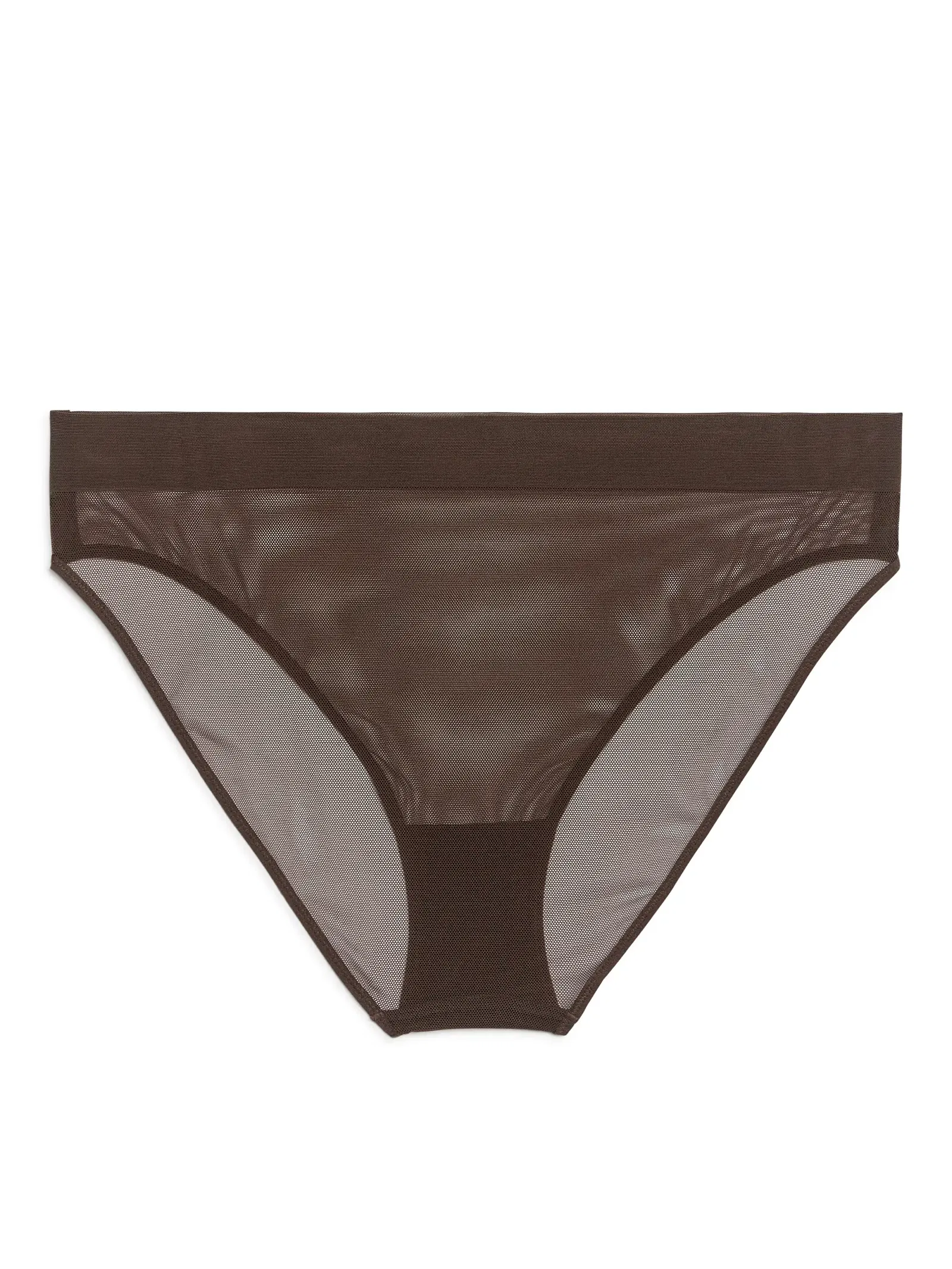 ARKET Mesh Briefs in Brown | endource