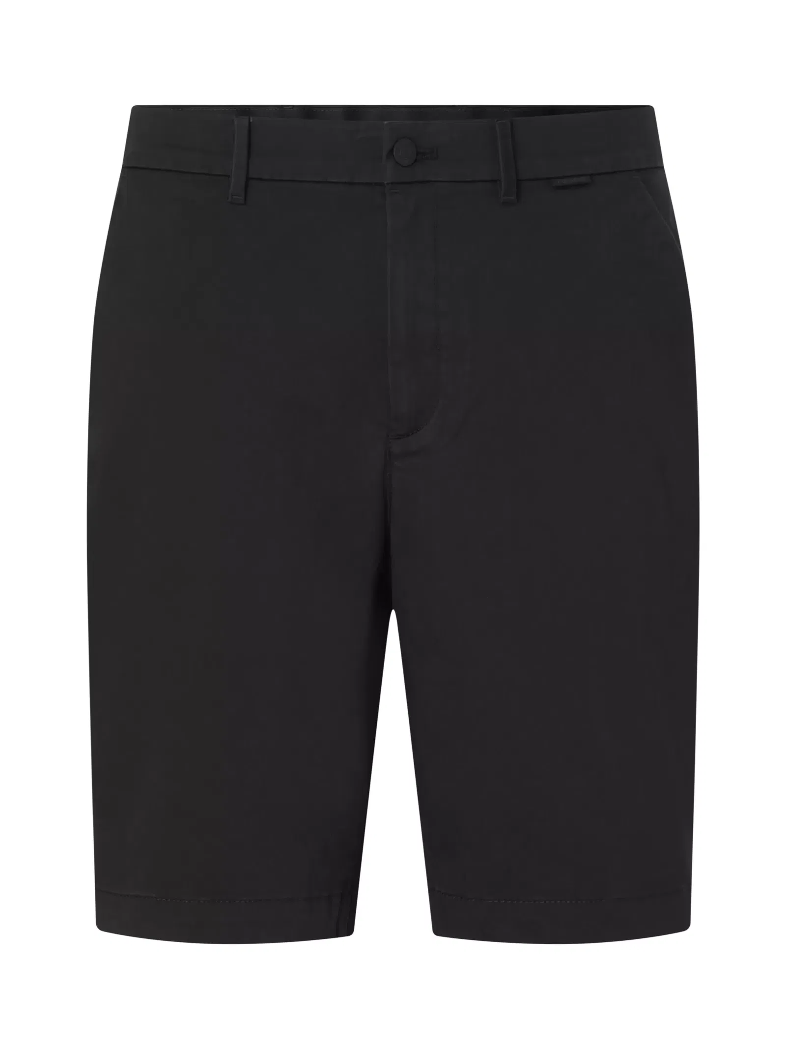 CALVIN KLEIN Slim Fit Stretch Shorts in Black | endource