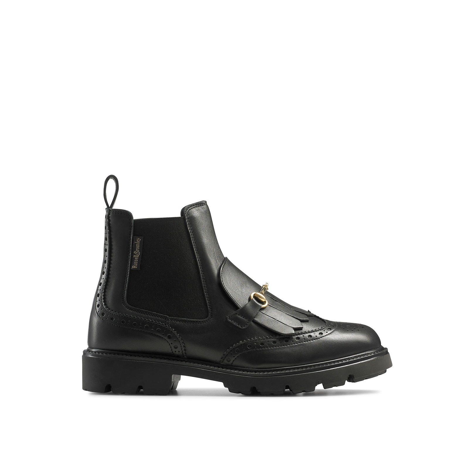 RUSSELL & BROMLEY Kilty Fringe Snaffle Ankle Boot | endource