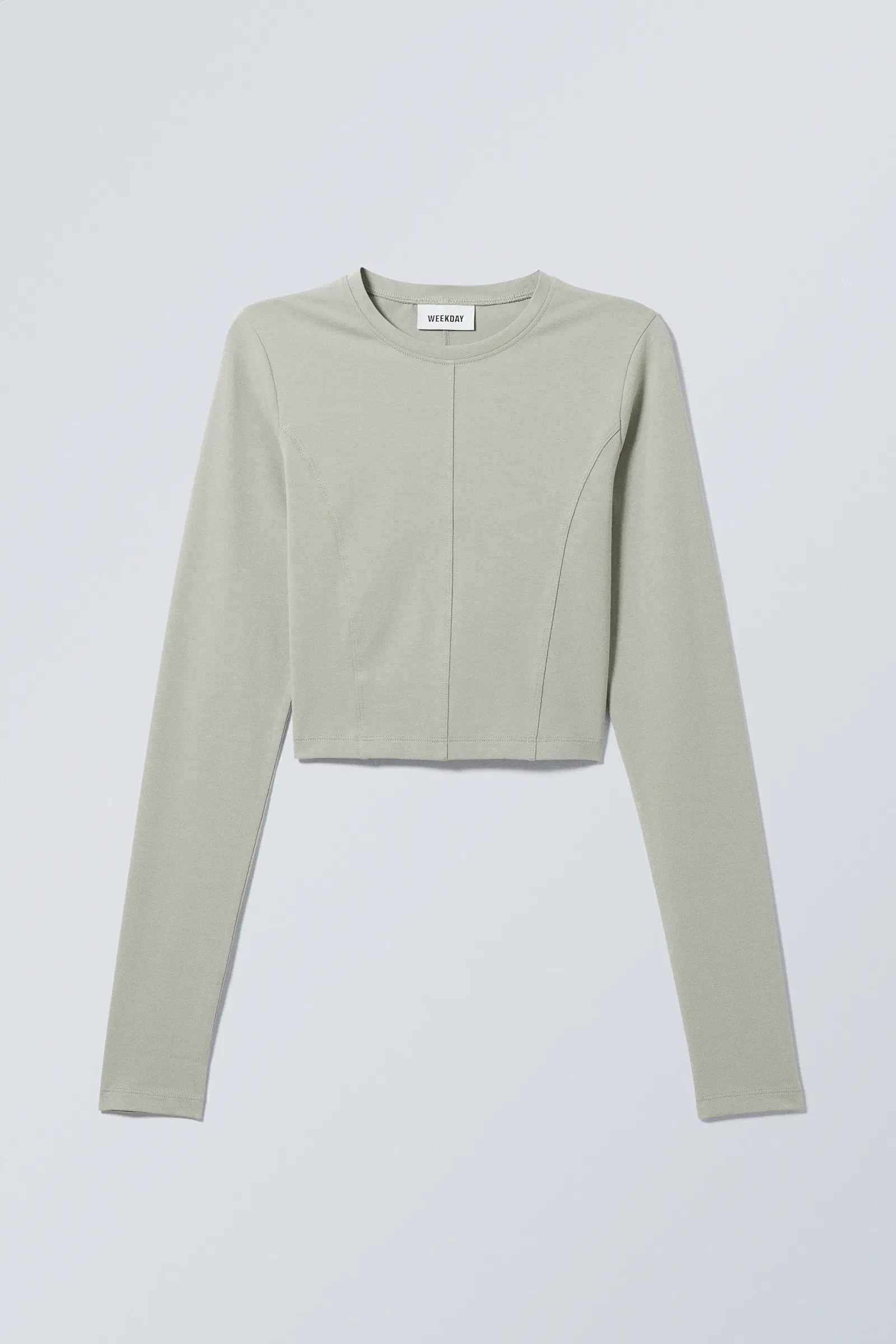 WEEKDAY Seam Crop Top | endource