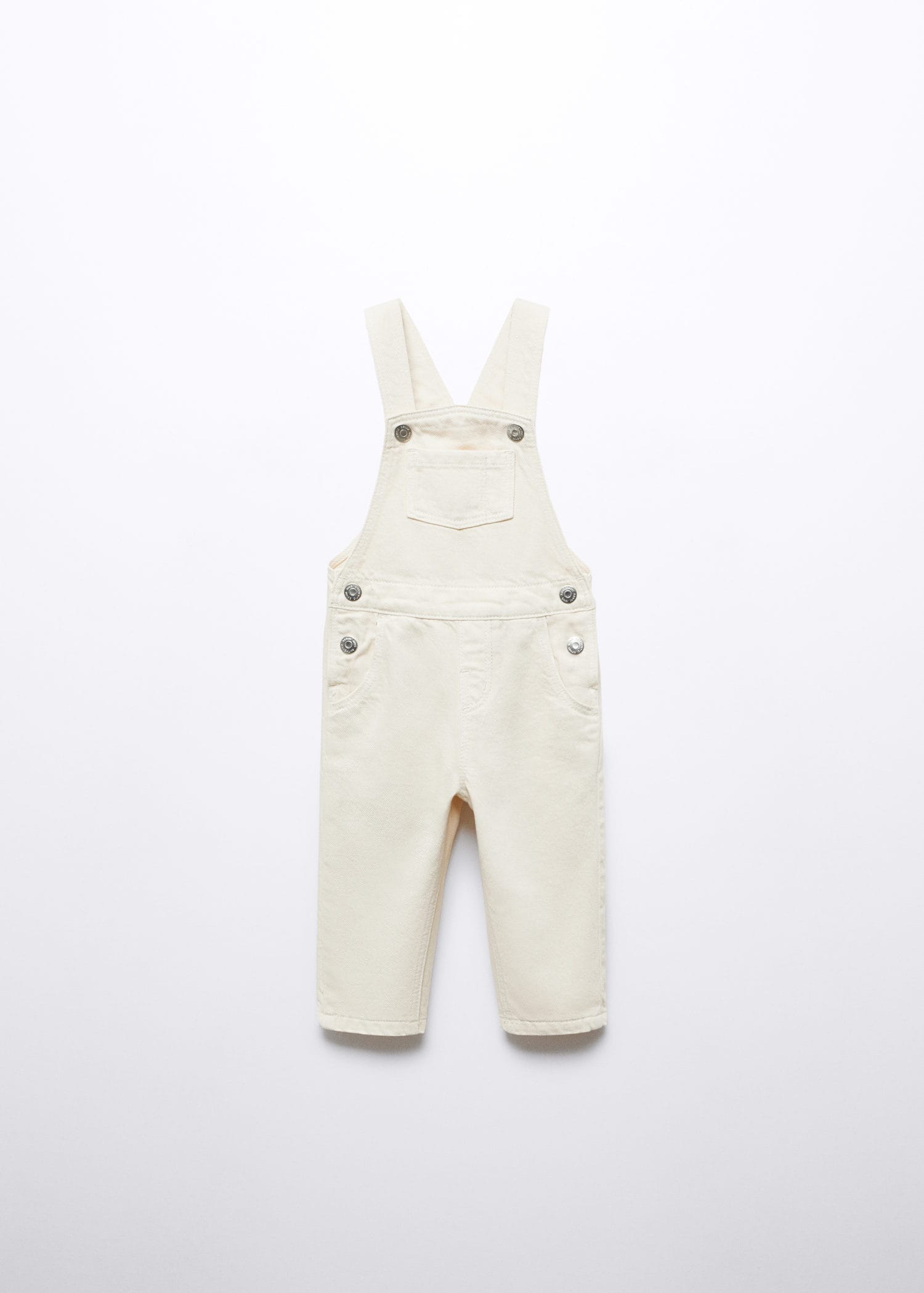 MANGO Long Denim Dungarees | endource