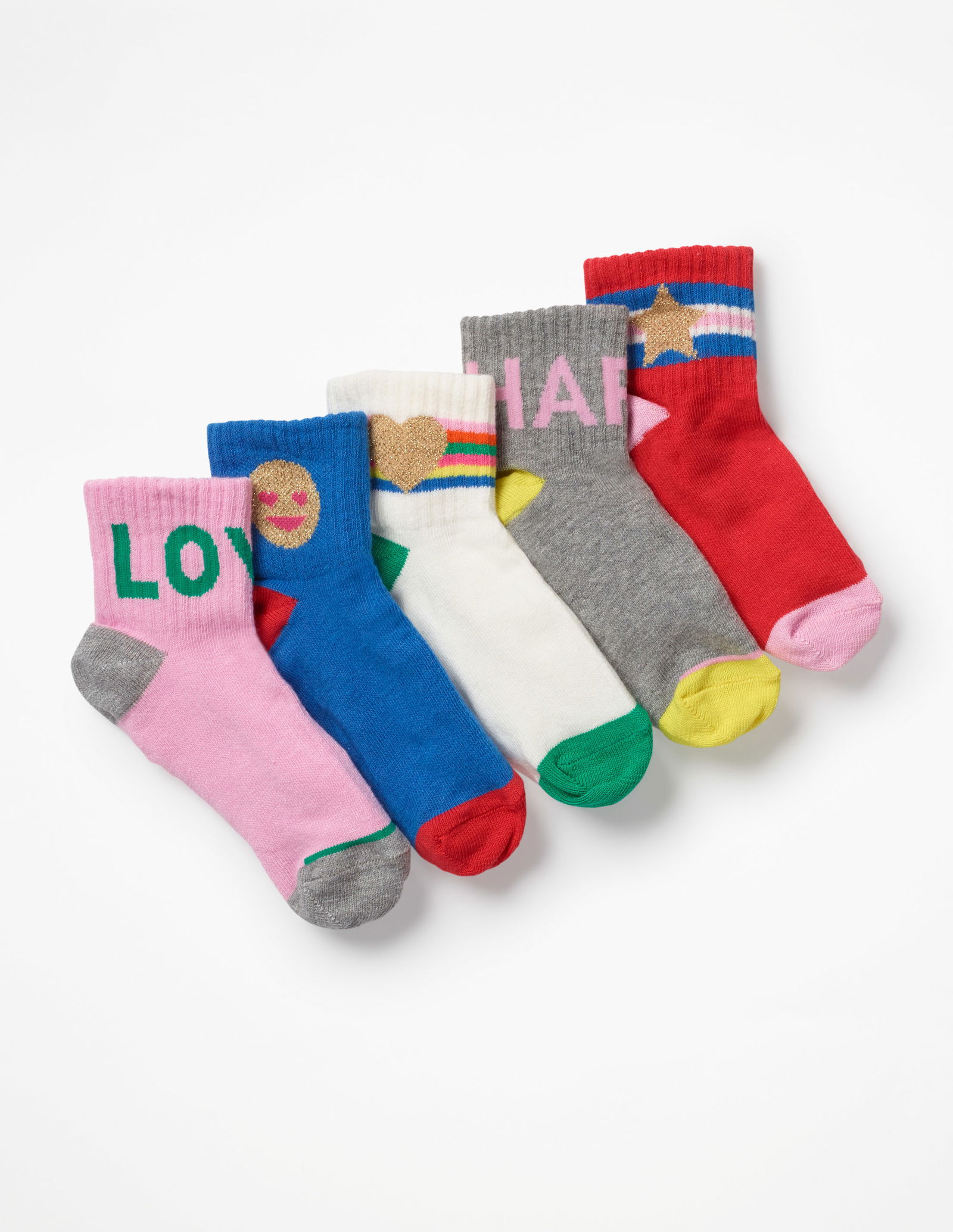 BODEN 5 Pack Ribbed Sock Box | endource