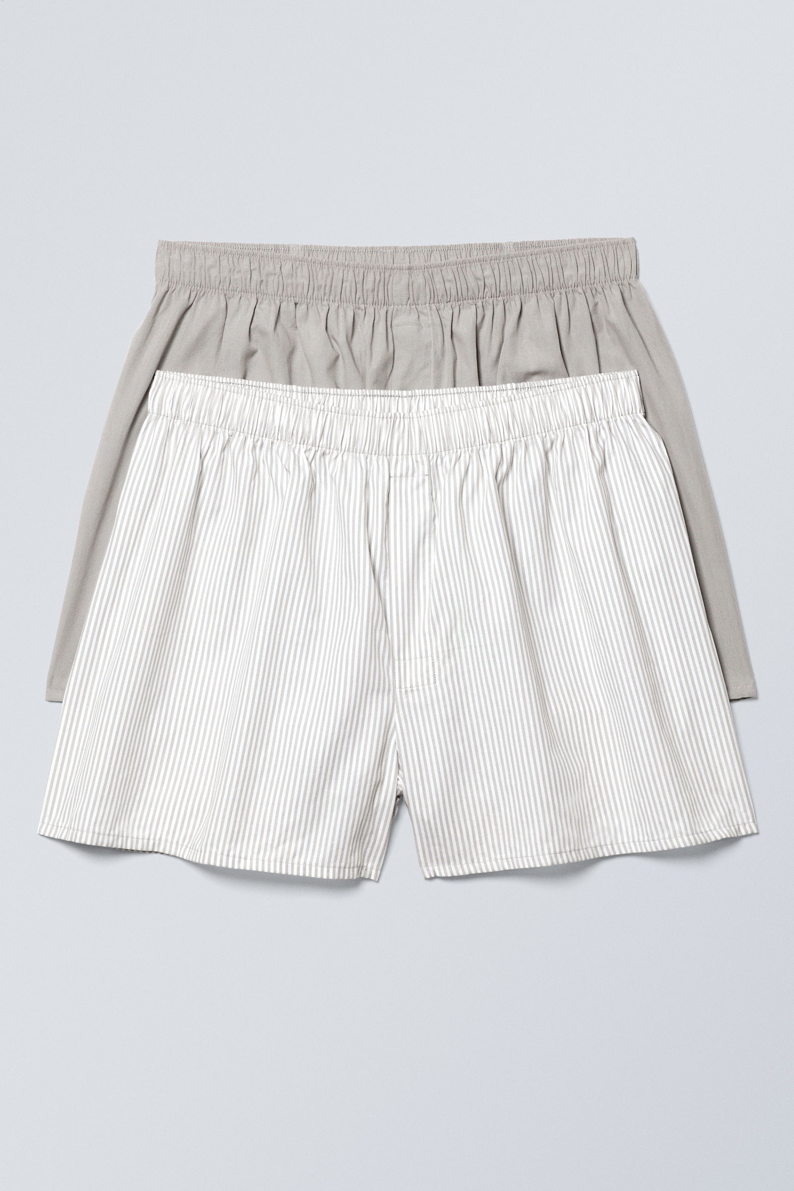 WEEKDAY 2-Pack Boxer Shorts in Grey | endource