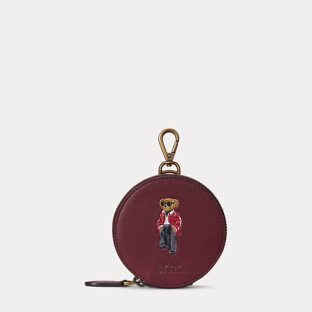 POLO RALPH LAUREN Polo Bear Coin Pouch in Red | endource