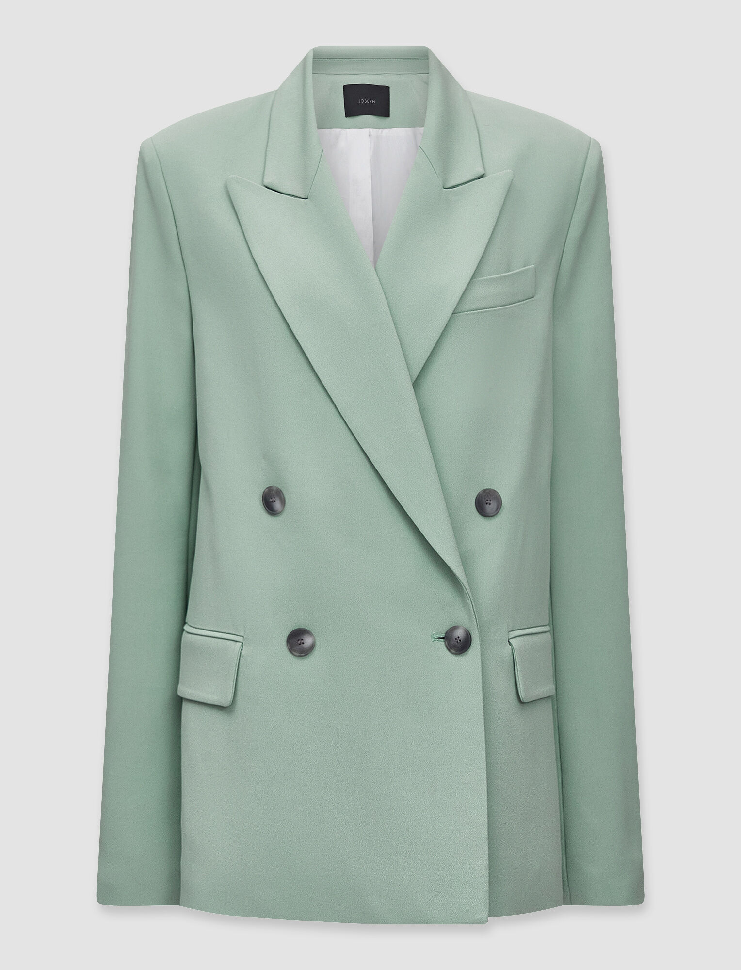 JOSEPH Comfort Cady Jaden Jacket in Sage | endource
