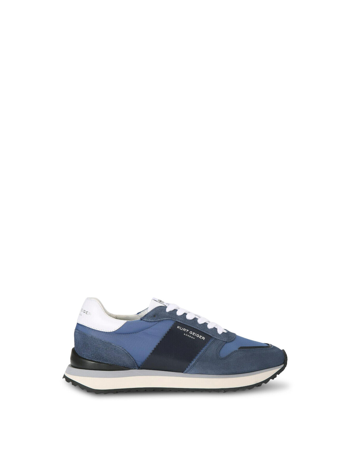 KURT GEIGER LONDON Diego Trainers in Blue | Endource