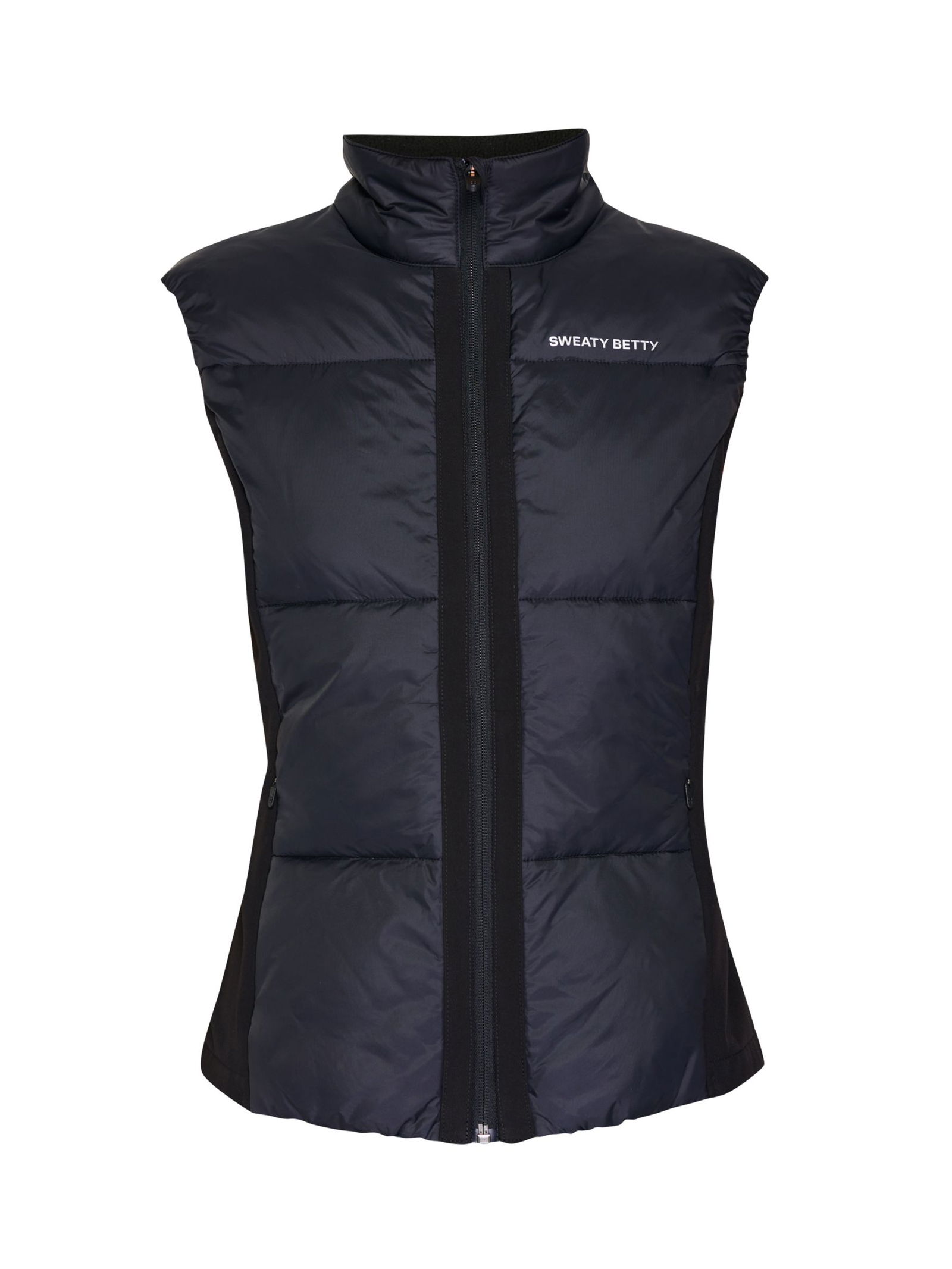 SWEATY BETTY Accelerate Elite Running Gilet in Black | endource