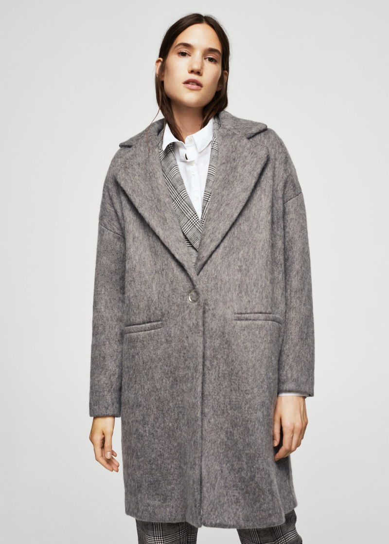 MANGO Unstructured Coat | endource